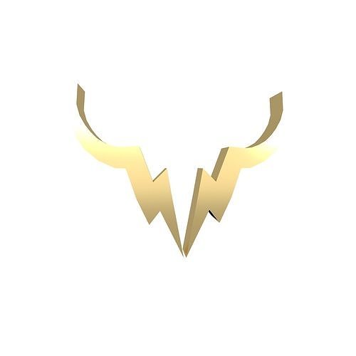 3D model Bull Emblem v5 007 VR / AR / low-poly | CGTrader