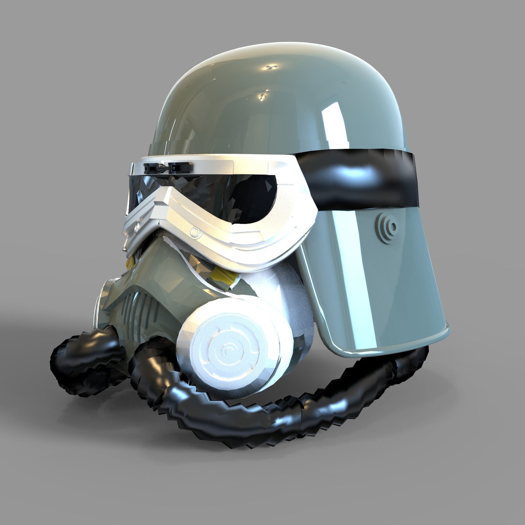 Star Wars Mud Trooper Wearable Helmet 3D model 3D printable | CGTrader