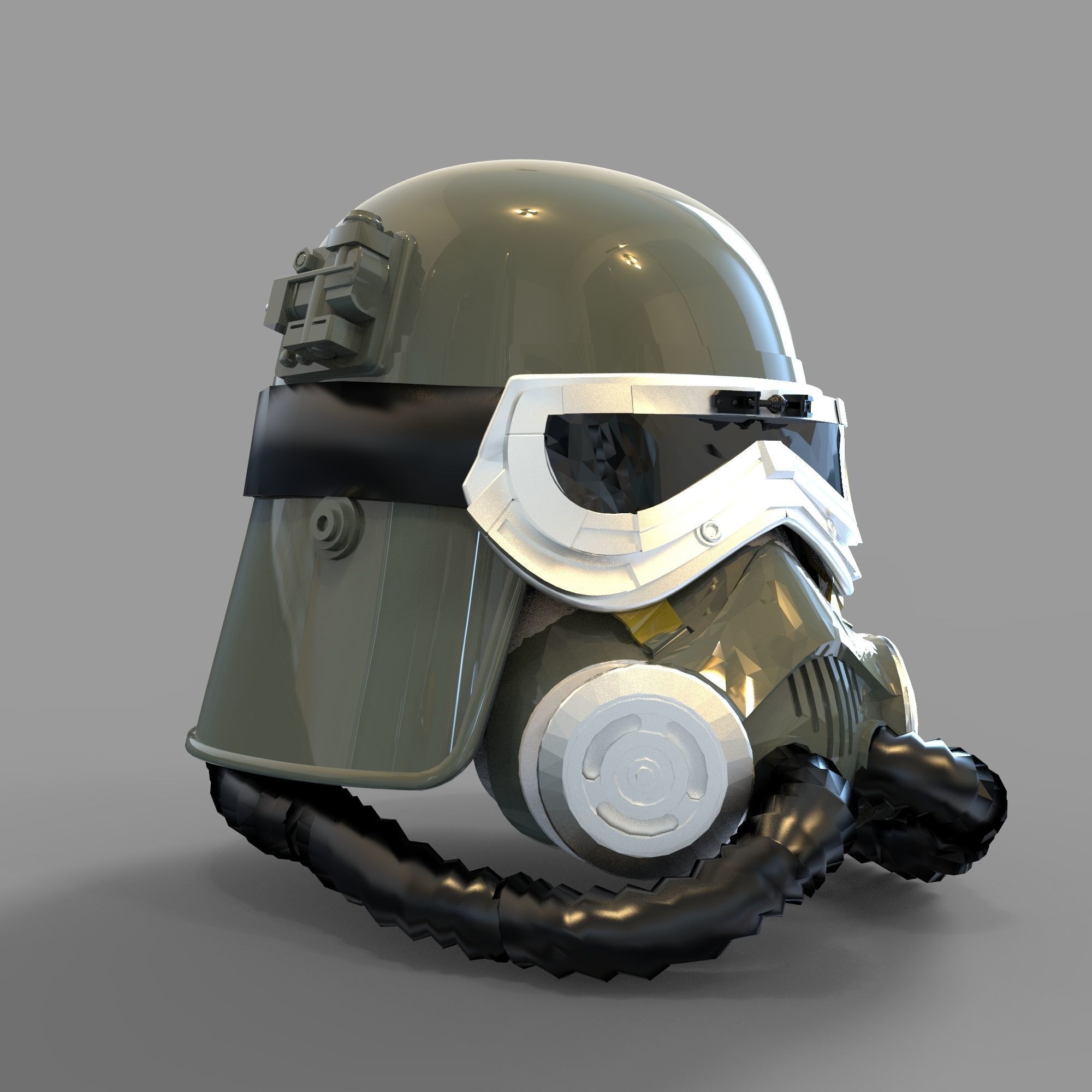 Star Wars Mud Trooper Wearable Helmet 3D model 3D printable | CGTrader