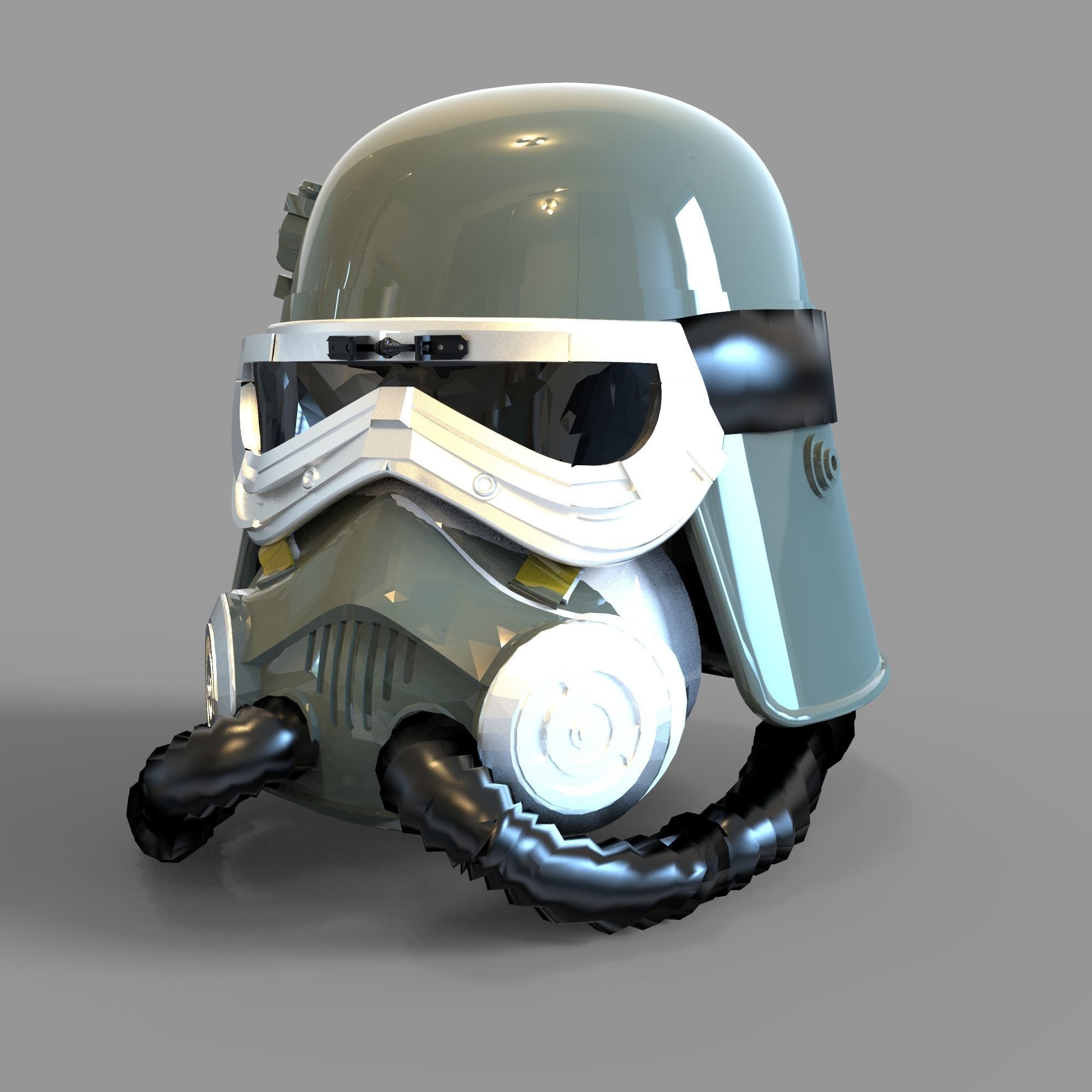 Star Wars Mud Trooper Wearable Helmet 3D model 3D printable | CGTrader