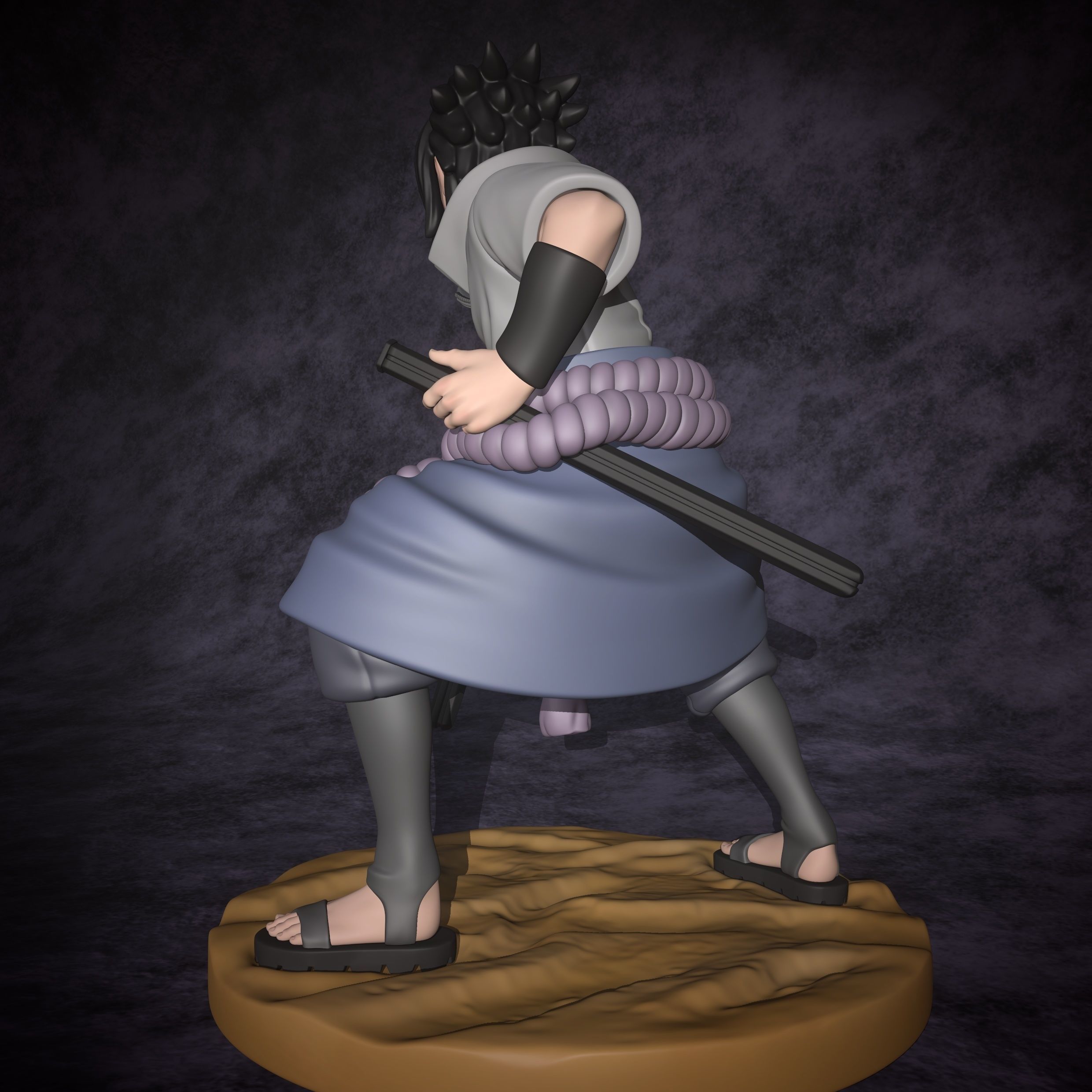 Sasuke 3D model 3D printable | CGTrader