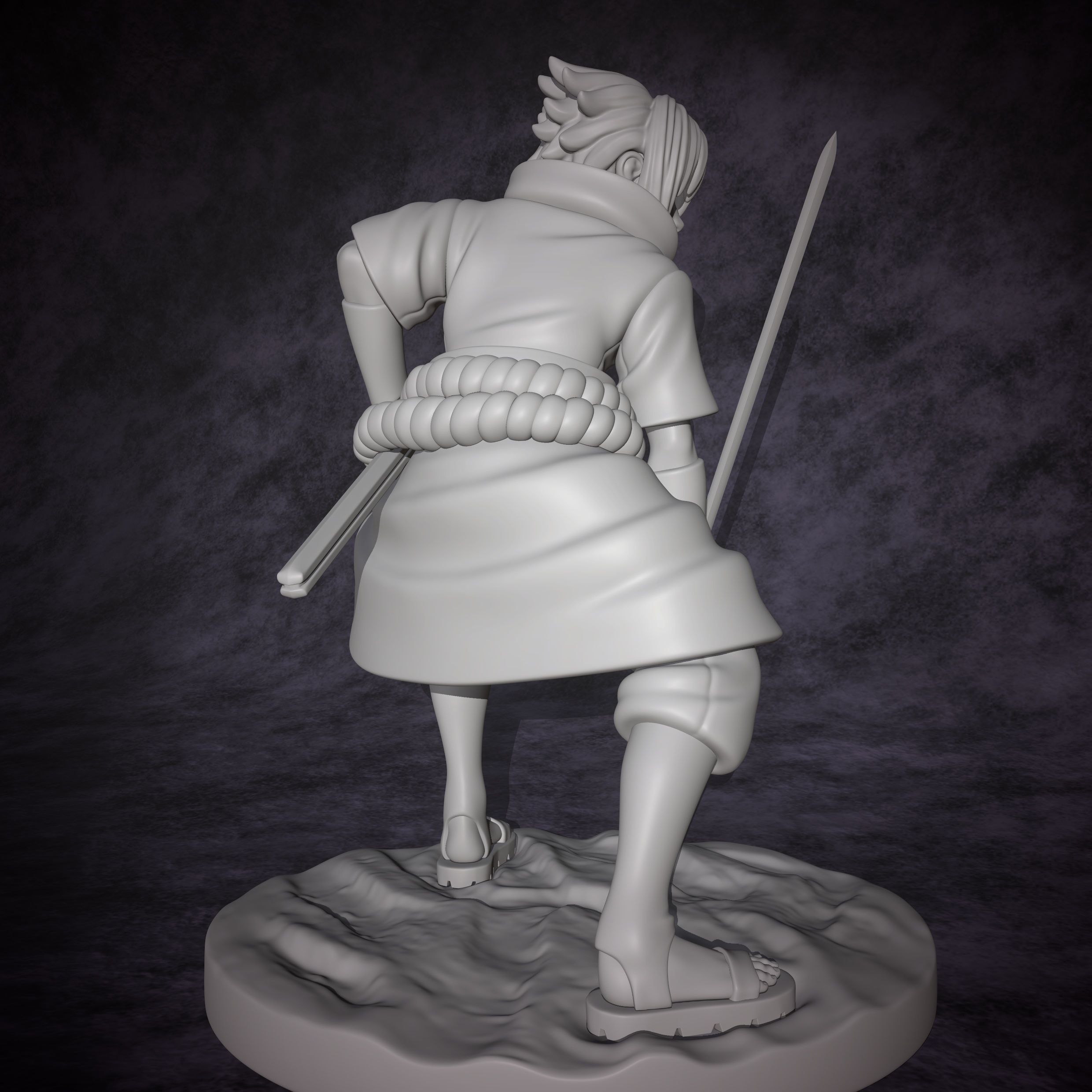 Sasuke 3D model 3D printable | CGTrader