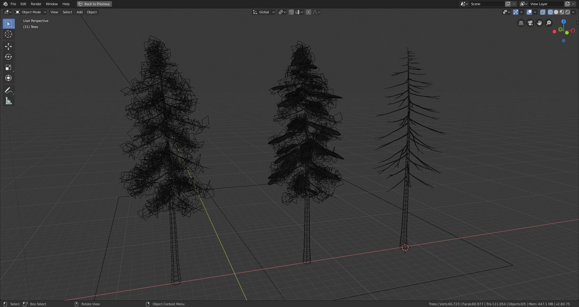 3D model Tree Bundle - FBX Files for Unity VR / AR / low-poly | CGTrader