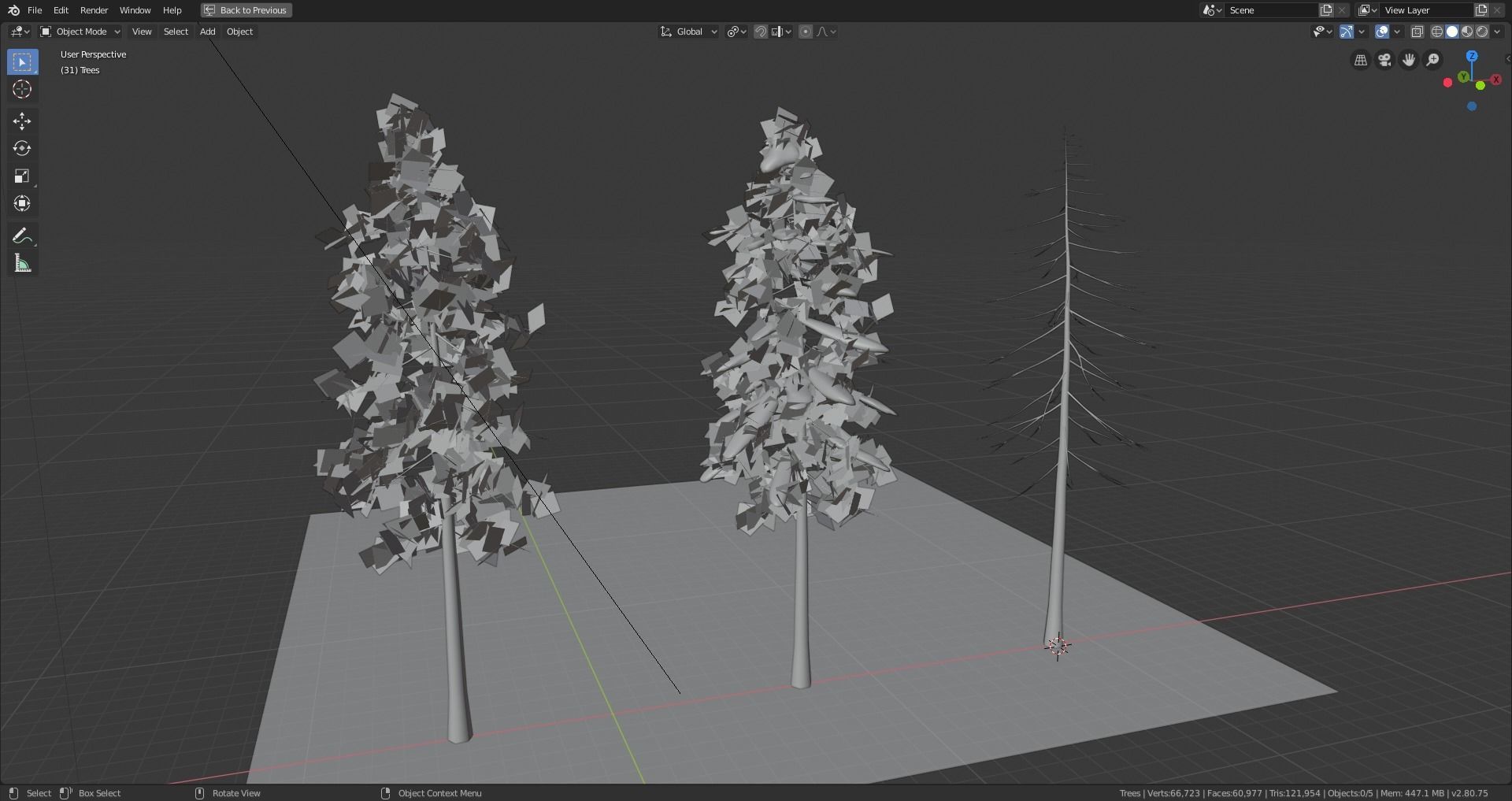 3D model Tree Bundle - FBX Files for Unity VR / AR / low-poly | CGTrader