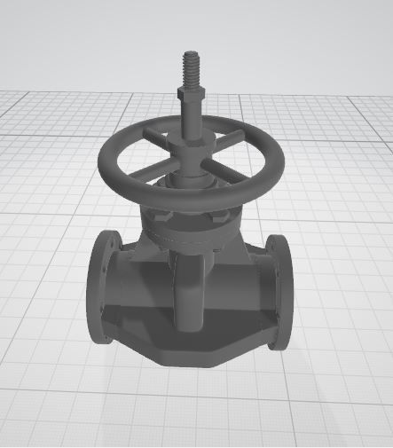 Modeler 3D gate valve 3D model | CGTrader