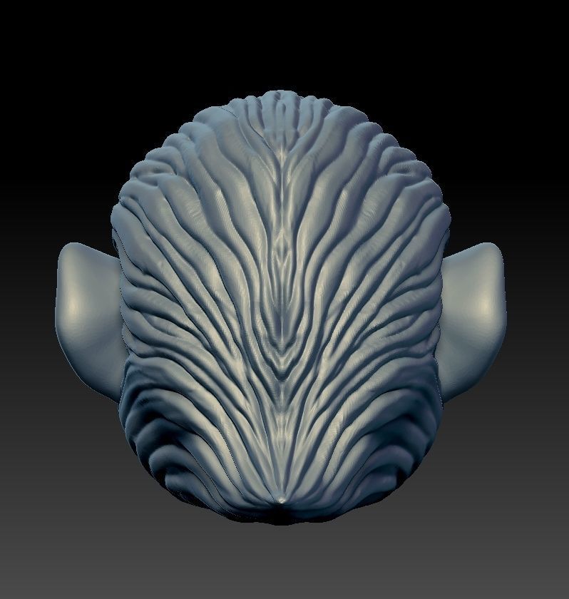 head monkey Zodiac 3D model 3D printable | CGTrader