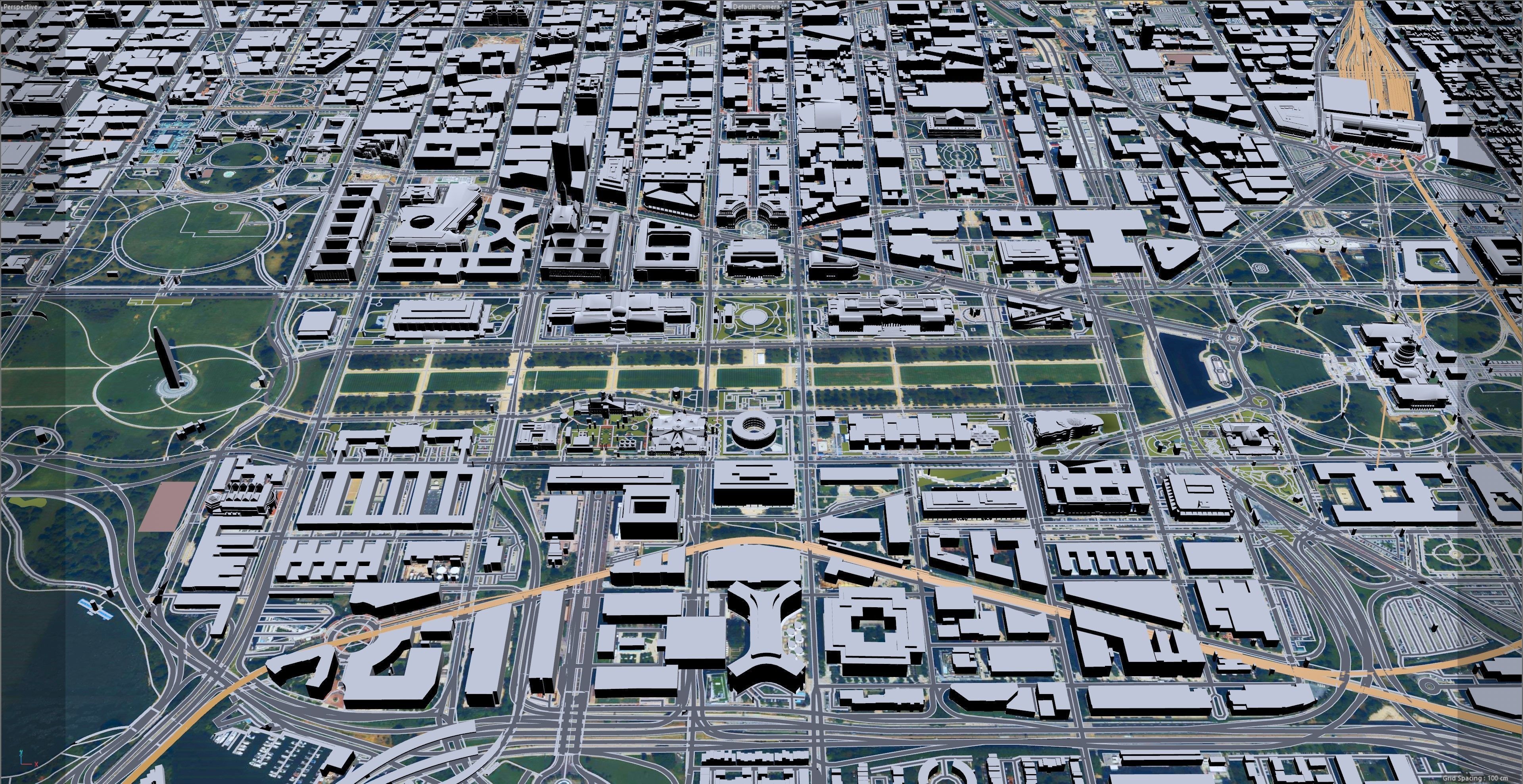 3D model Washington DC USA VR / AR / low-poly | CGTrader