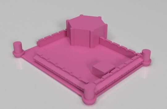 Princess Castle 3D model 3D printable | CGTrader