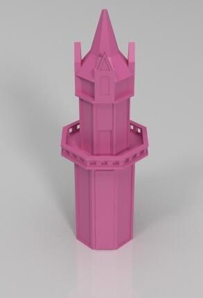 Princess Castle 3D model 3D printable | CGTrader