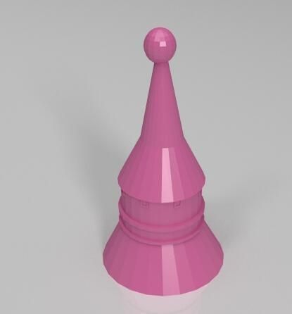Princess Castle 3D model 3D printable | CGTrader