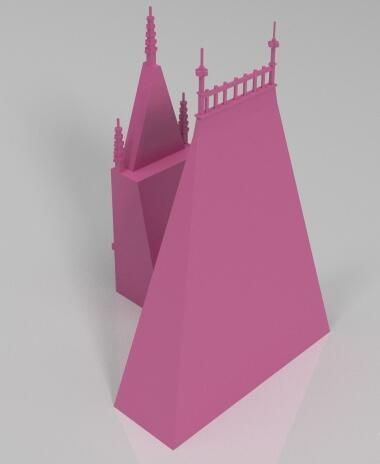 Princess Castle 3D model 3D printable | CGTrader