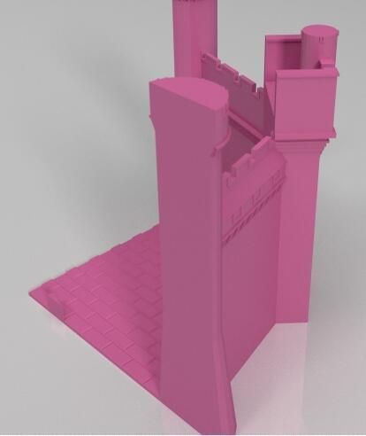 Princess Castle 3D model 3D printable | CGTrader