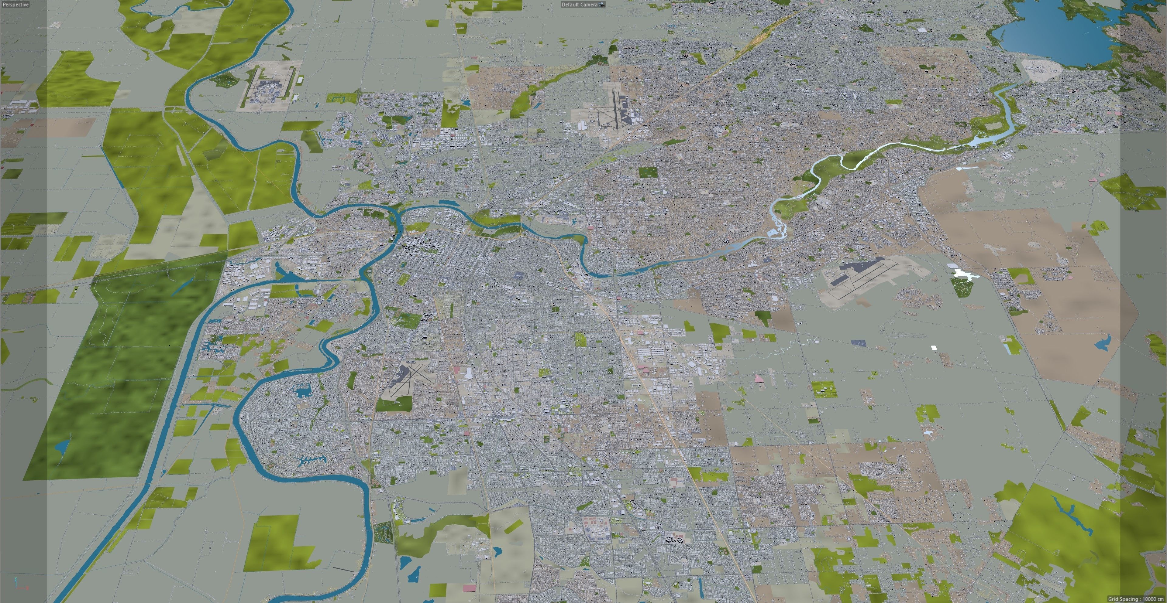 3D model Sacramento city in California USA VR / AR / low-poly | CGTrader