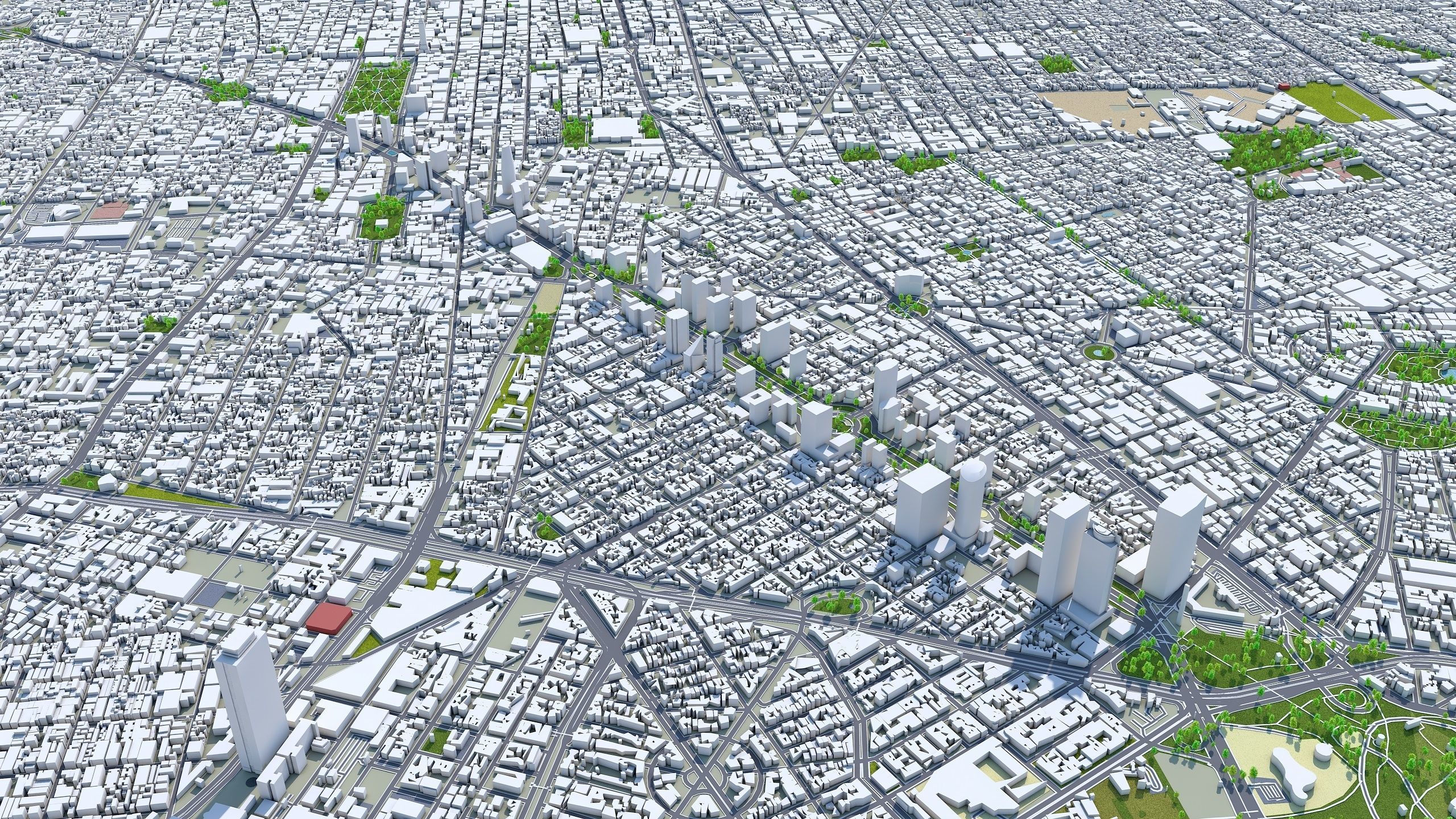 3D model Mexico City in Mexico VR / AR / low-poly | CGTrader
