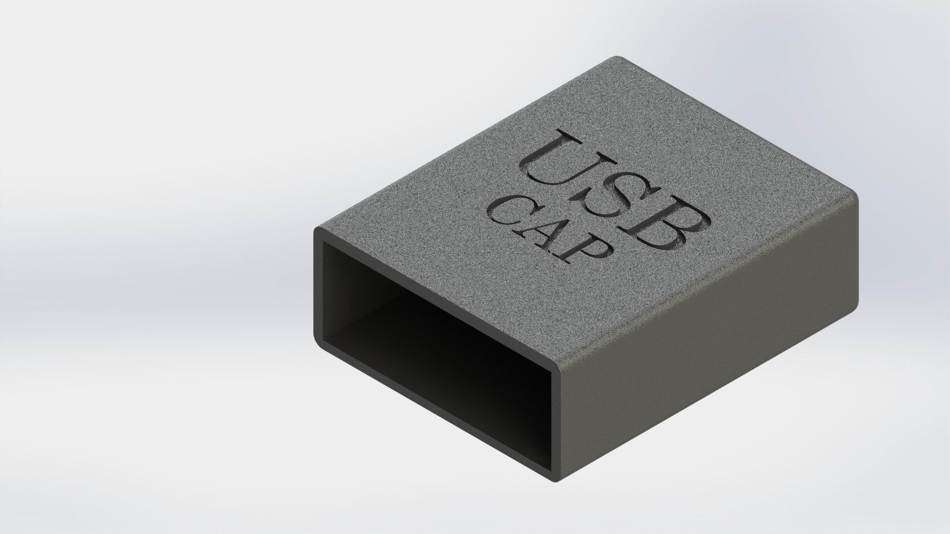 USB Pen Drive Cap 3D model 3D printable | CGTrader