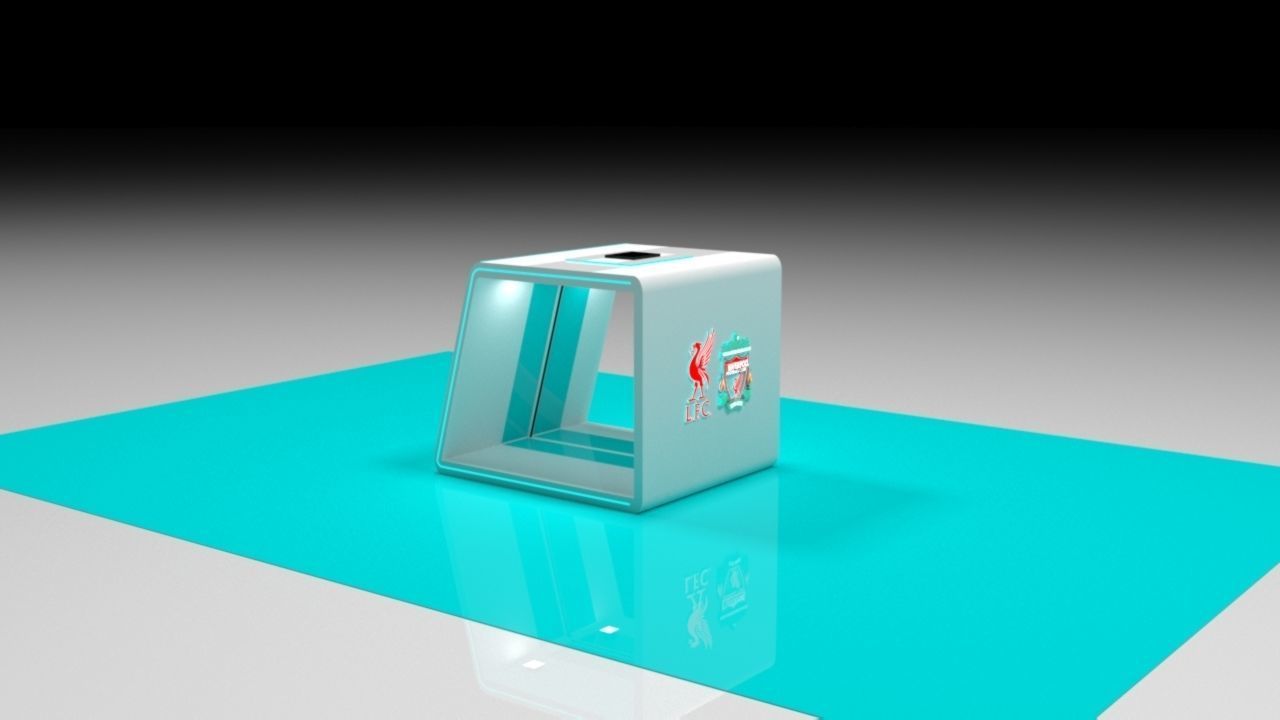 Auto Sanitizing Gate Design 3D - Disinfection Tunnel 3D model animated ...