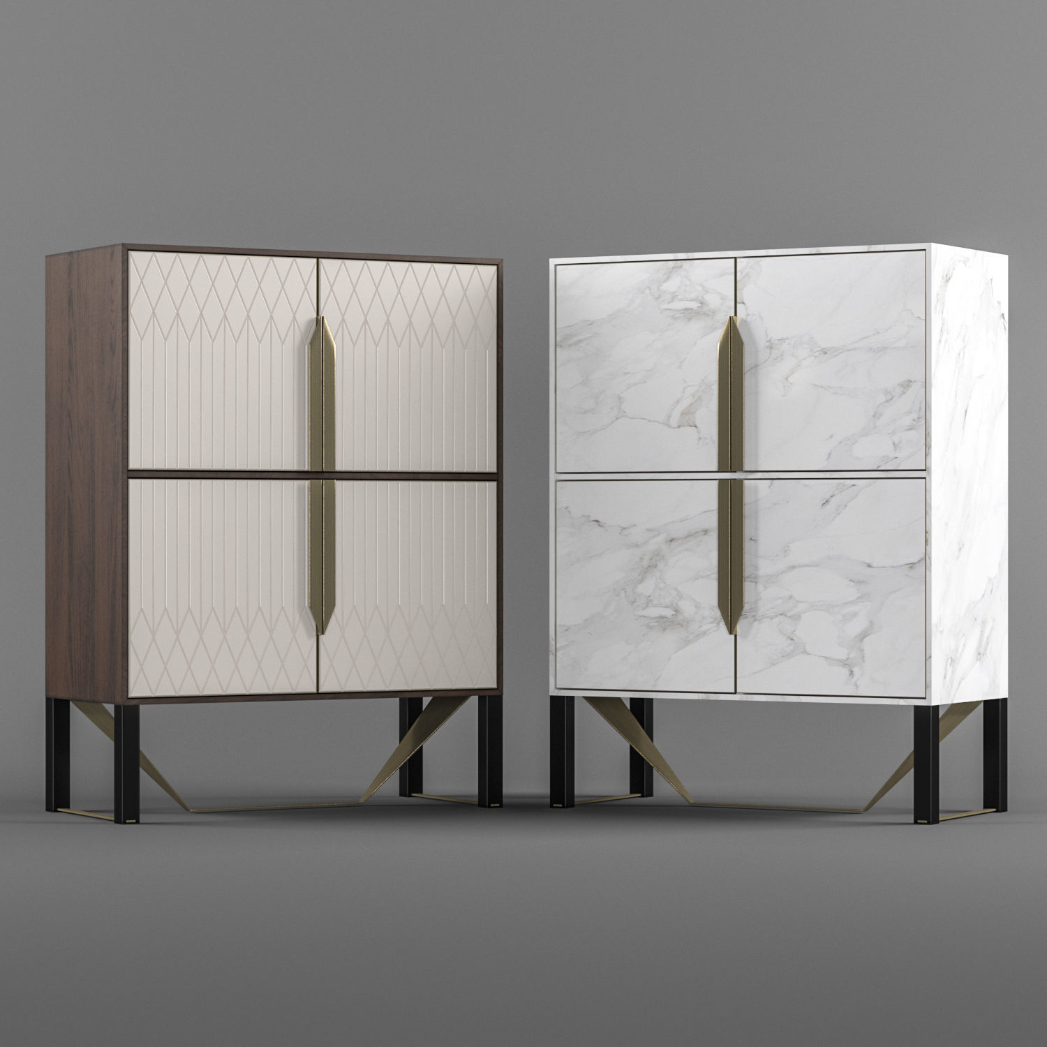 Prisma cabinet Capital Collections 3D model | CGTrader