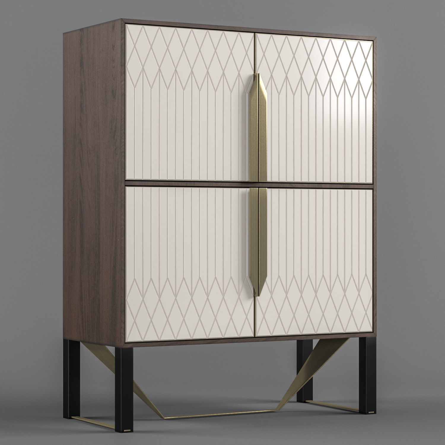 Prisma cabinet Capital Collections 3D model | CGTrader