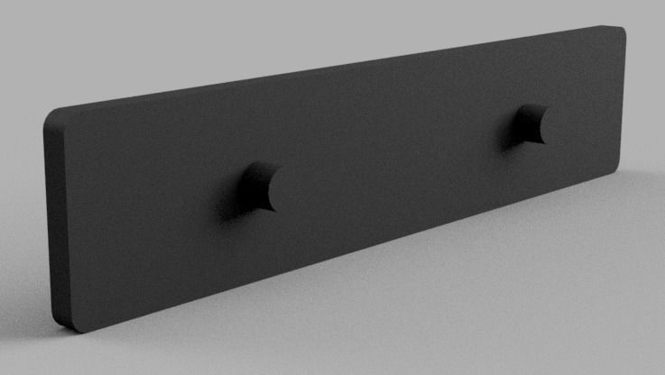 Custom Number plate 3D model 3D printable | CGTrader