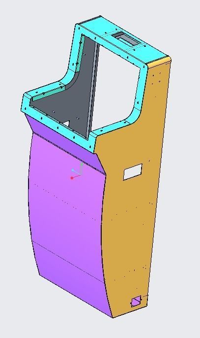 Self-service security machine 3D model | CGTrader