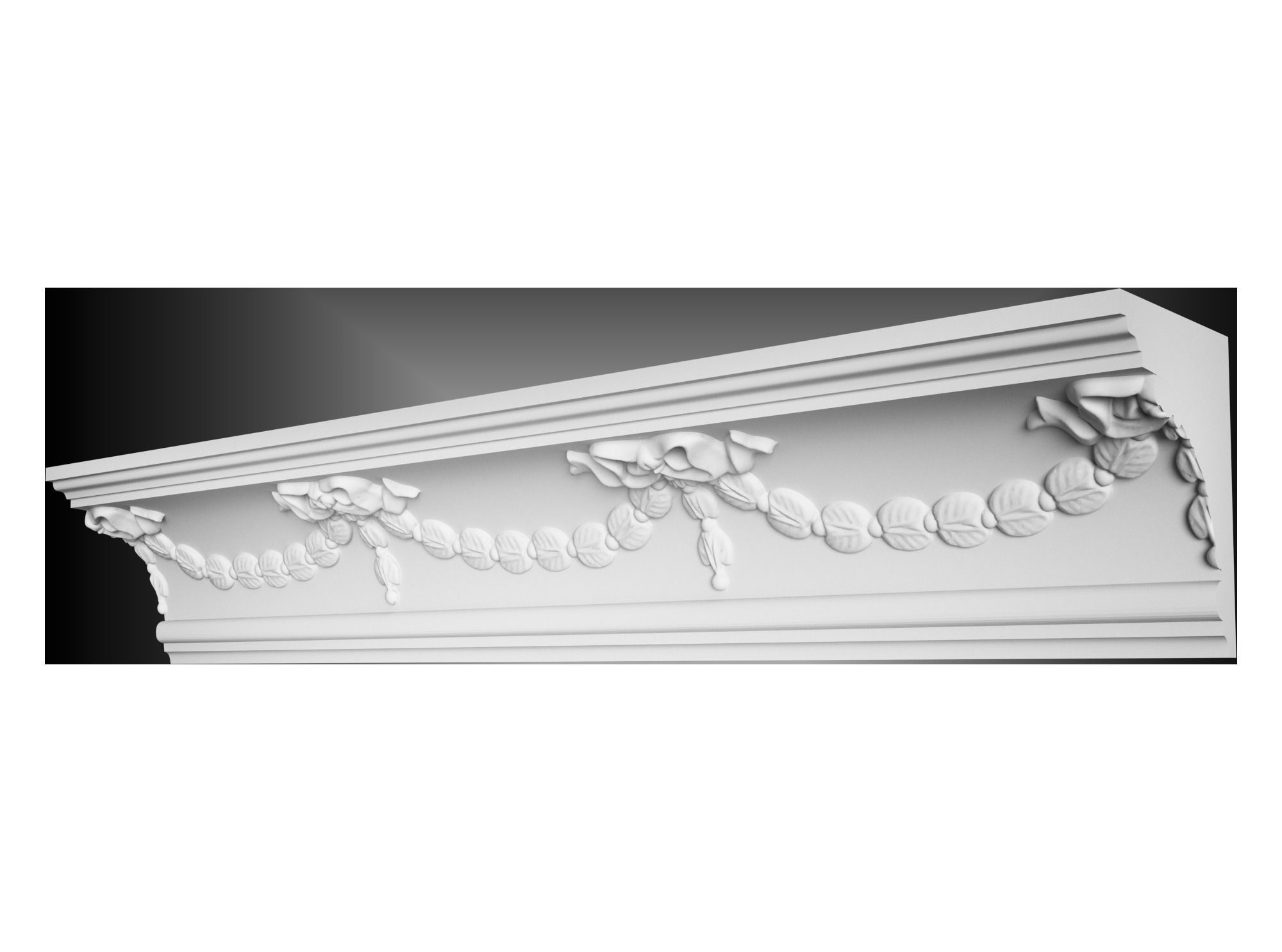 Cornices of the ceiling free 3D model 3D printable | CGTrader