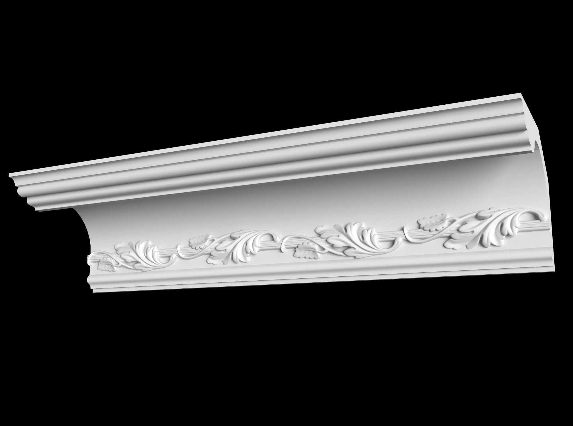 Cornices of the ceiling free 3D model 3D printable | CGTrader
