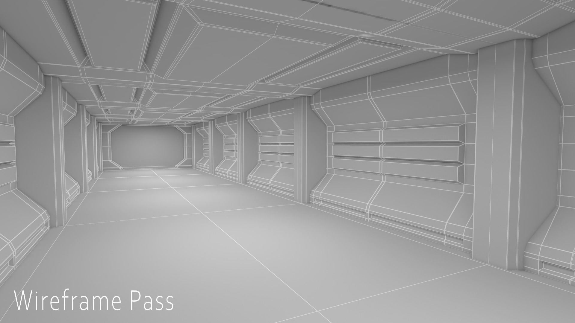 3D model Science Fiction Interior VR / AR / low-poly | CGTrader