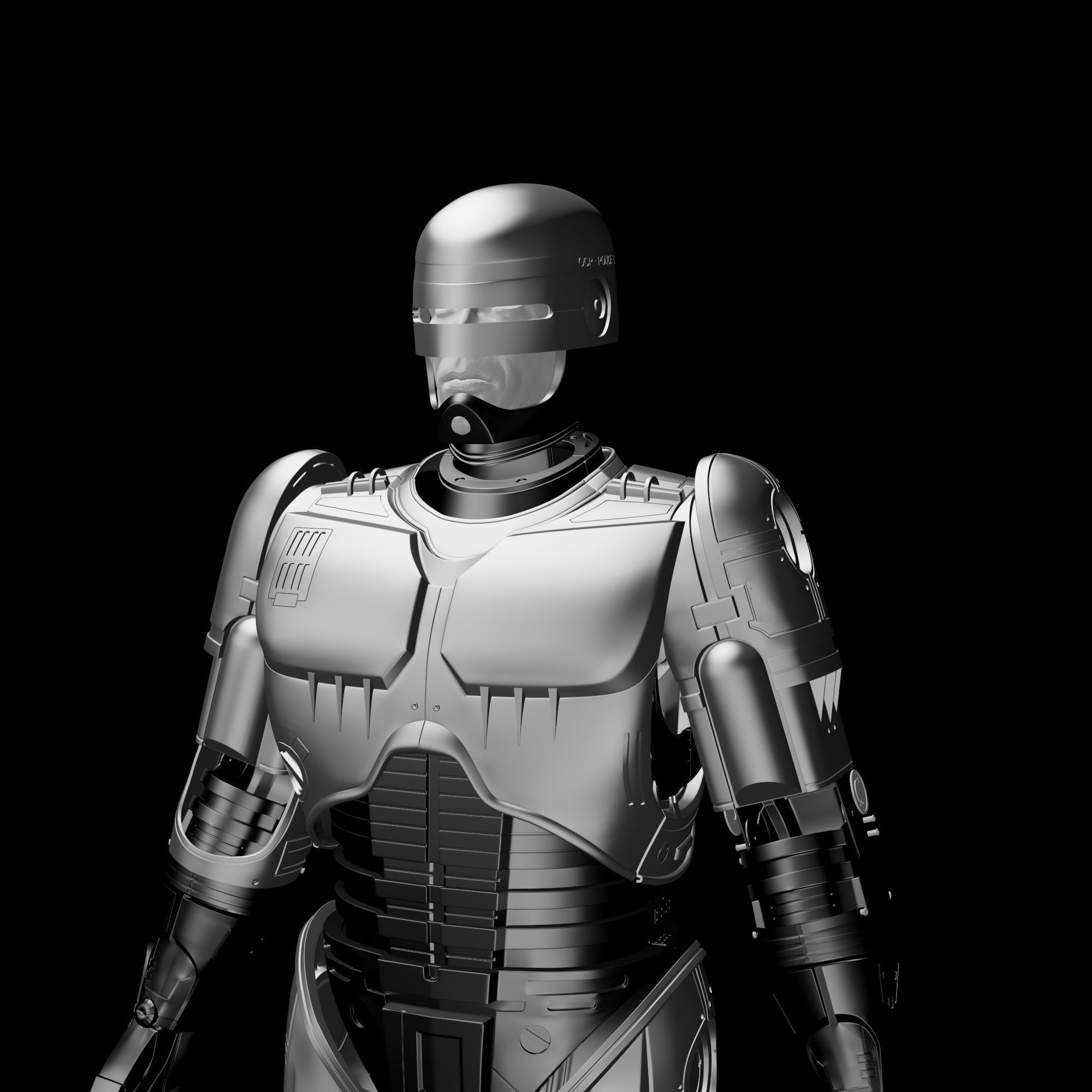 ROBOCOP SUT FOR 3D PRINTING 3D model 3D printable | CGTrader
