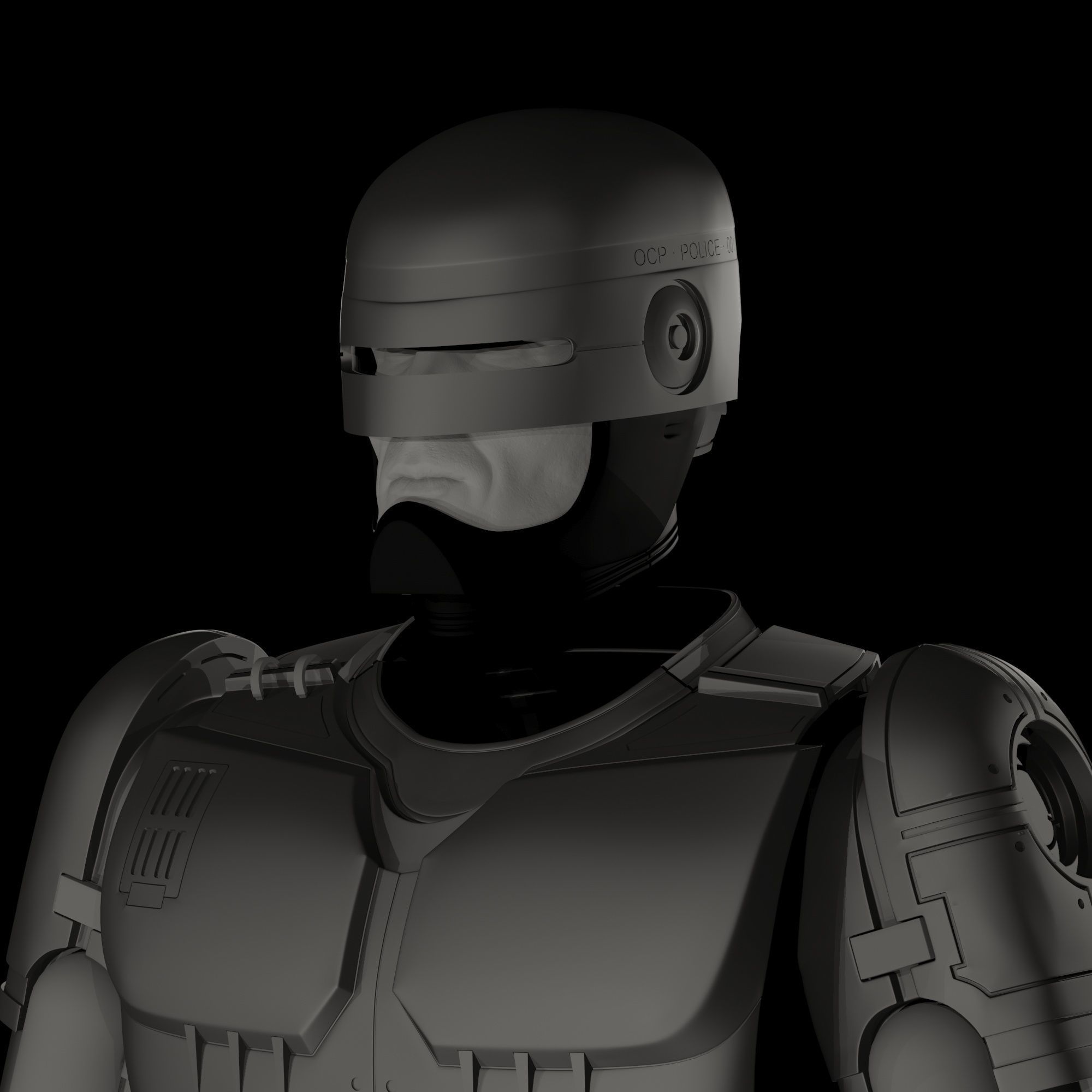 ROBOCOP SUT FOR 3D PRINTING 3D model 3D printable | CGTrader