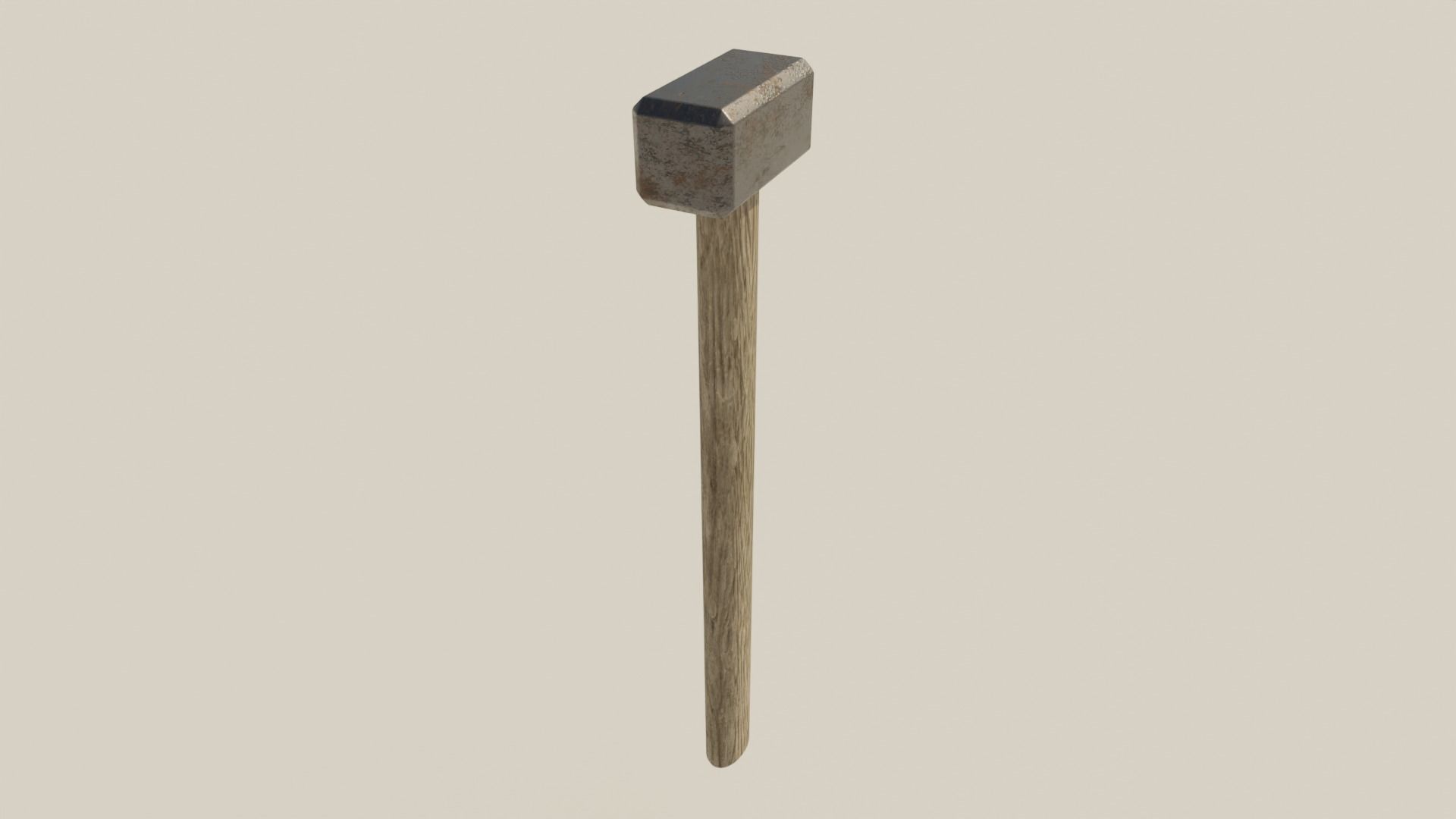 3D model Heavy hammer tool VR / AR / low-poly | CGTrader