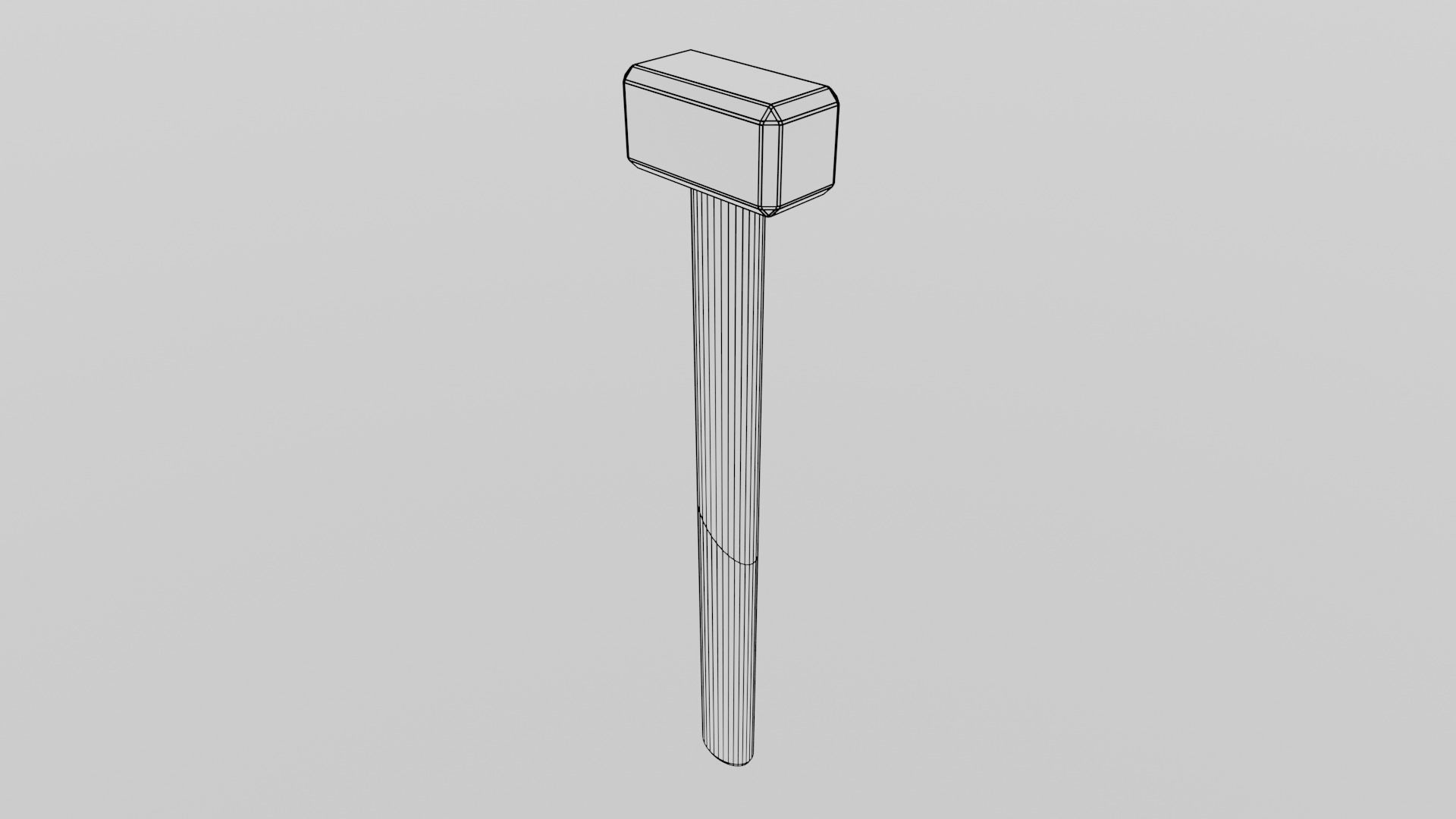 3D model Heavy hammer tool VR / AR / low-poly | CGTrader