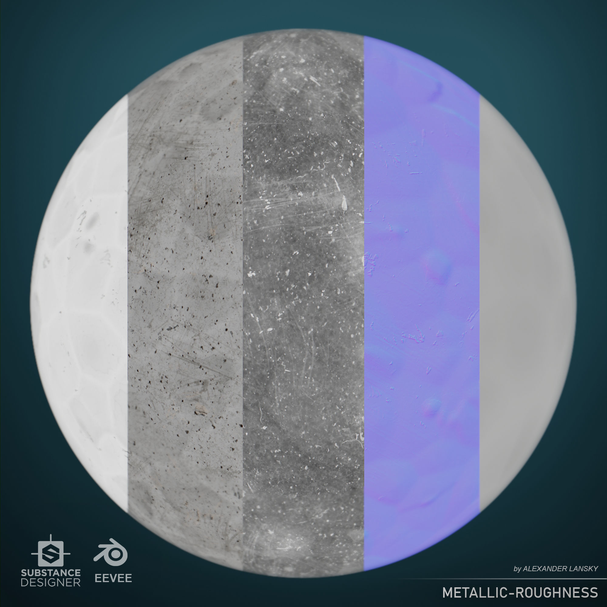 Texture Polished Hammered Iron seamless material VR / AR / low-poly ...