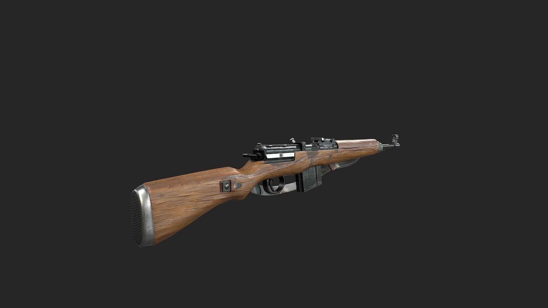 3D model G43 Rifle VR / AR / low-poly | CGTrader