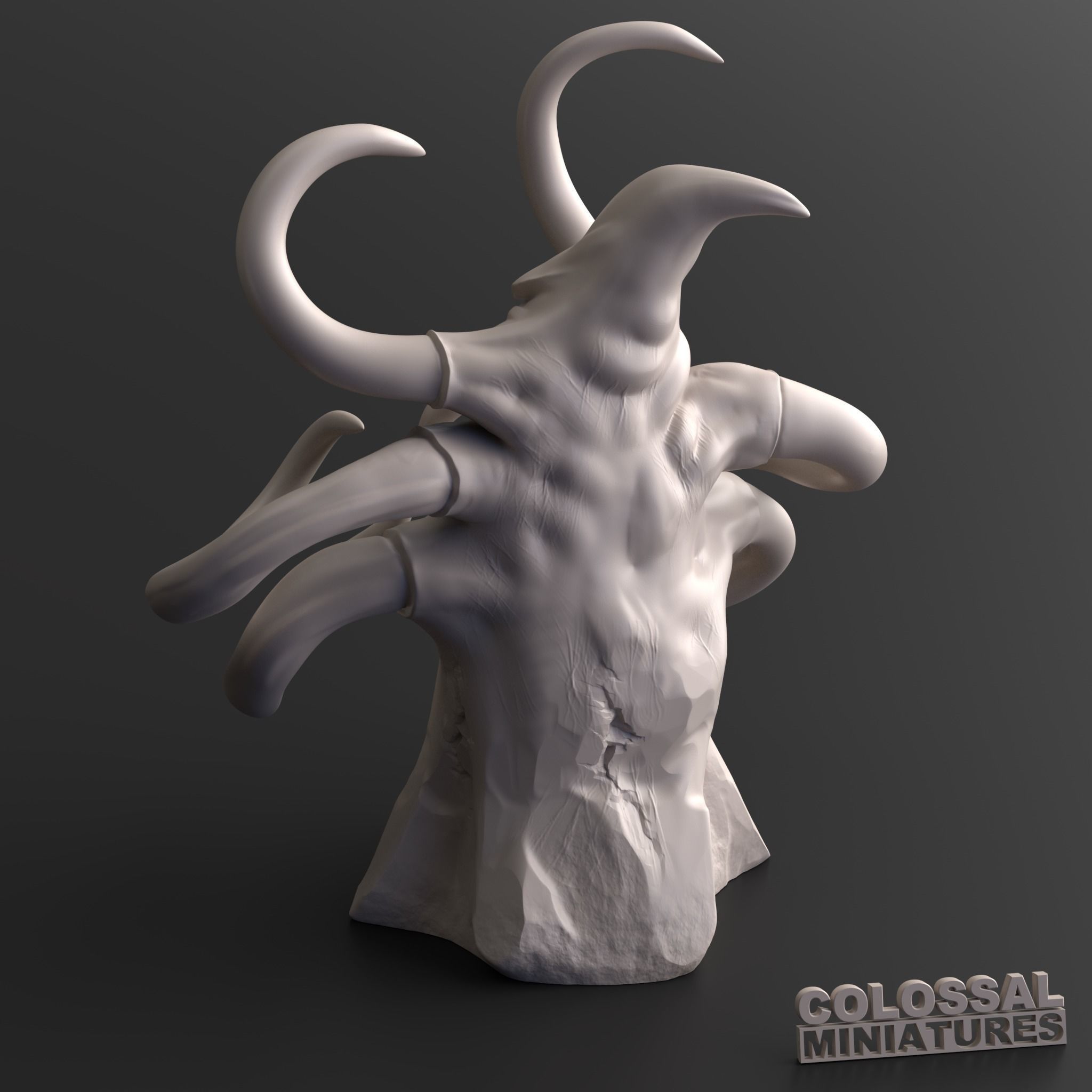 Rope Monster A 3D model 3D printable | CGTrader