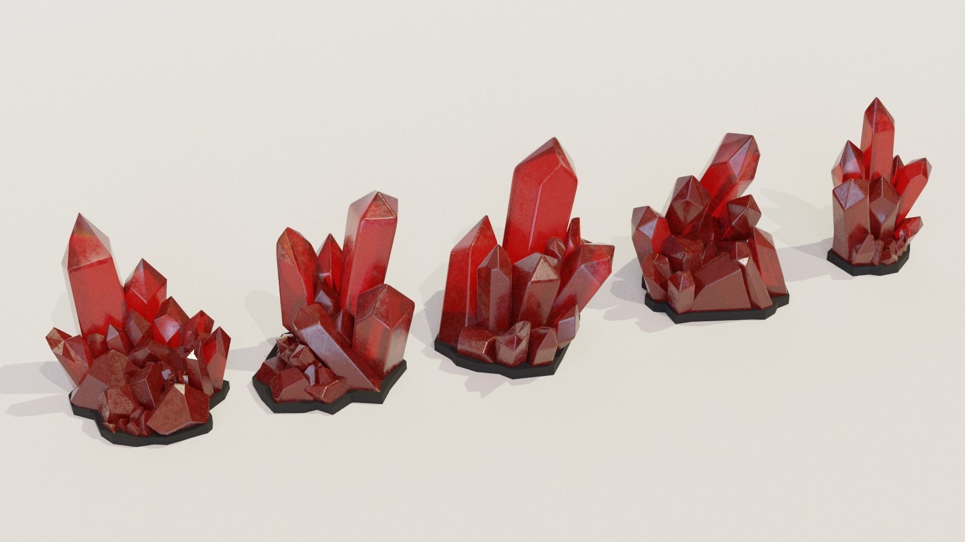 Crystals for 3D Printing 3D model 3D printable | CGTrader