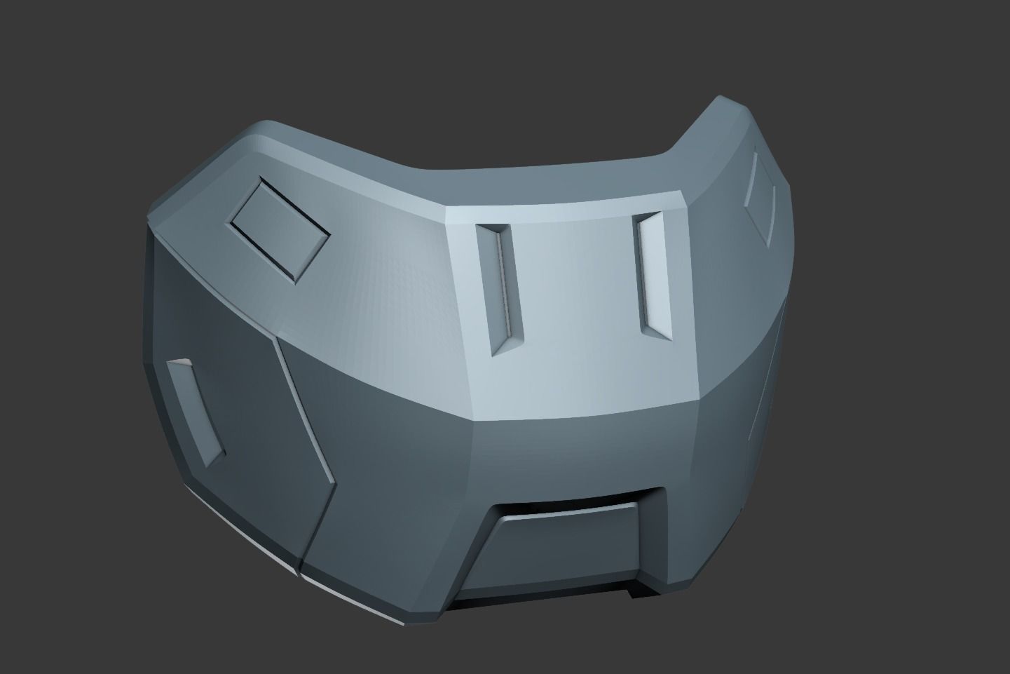 Reach UA Base Security Shoulder Wearable 3D Print Model 3D model 3D ...