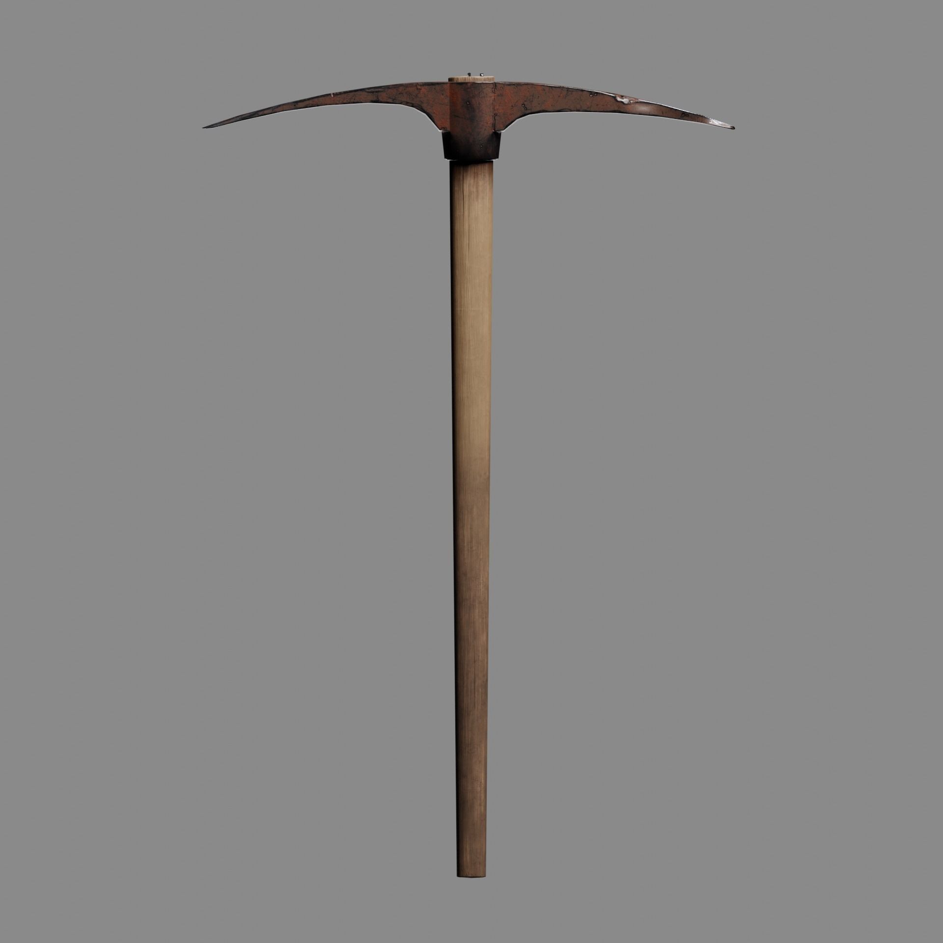 3D model Rusty pickaxe VR / AR / low-poly | CGTrader
