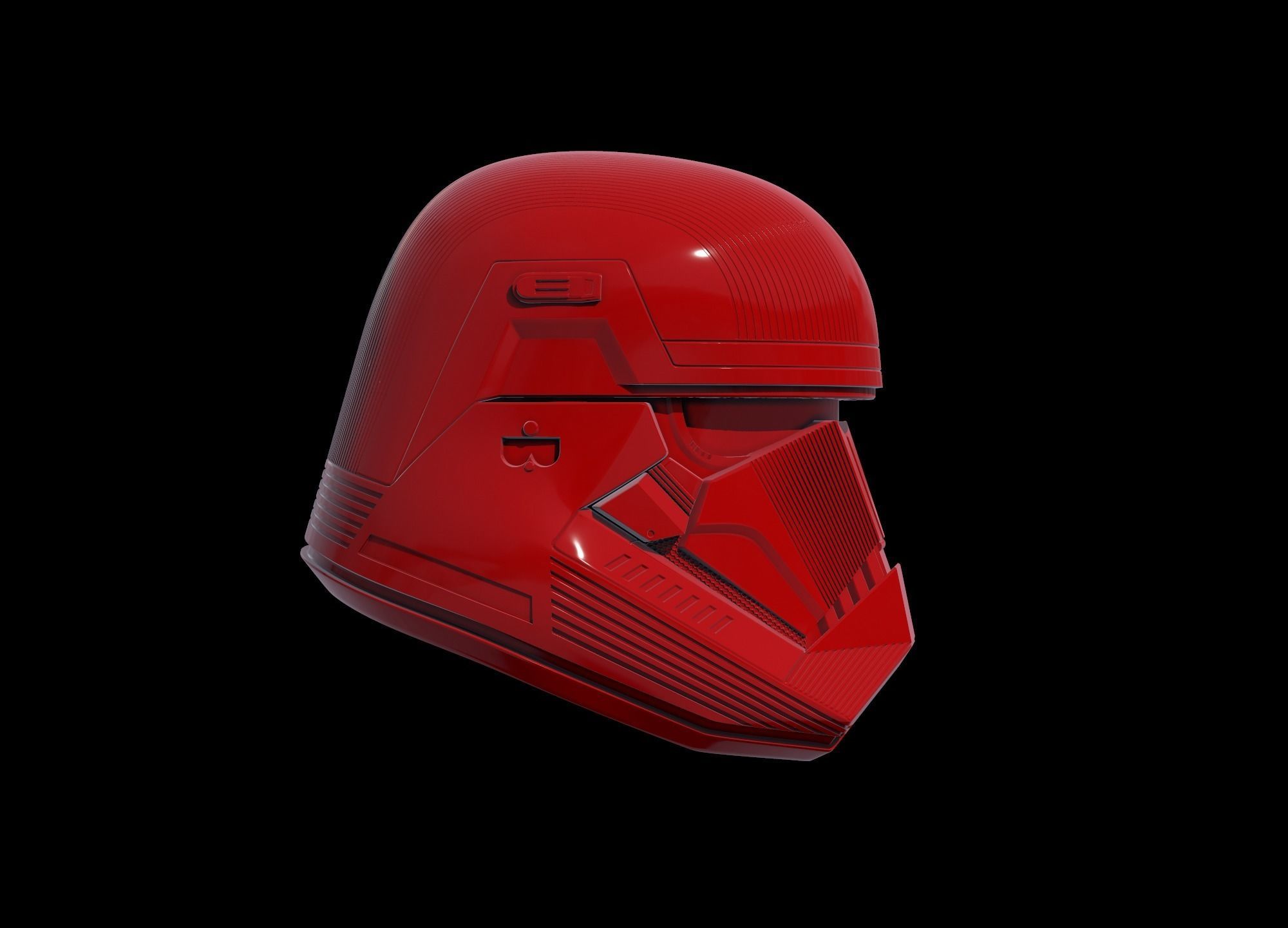 Sith Troop Helmet Wearable 3D Print Model 3D model 3D printable | CGTrader