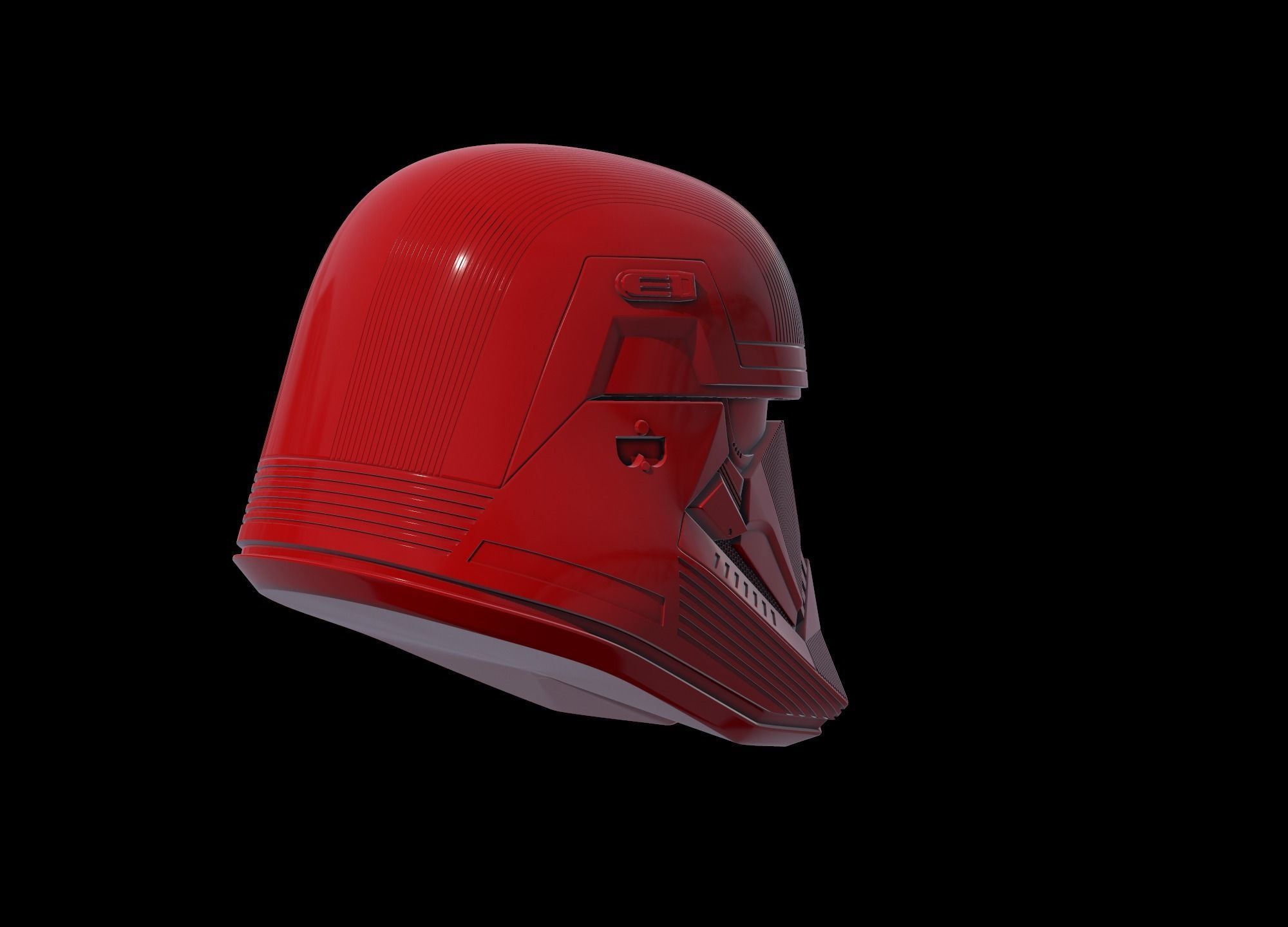 Sith Troop Helmet Wearable 3D Print Model 3D model 3D printable | CGTrader