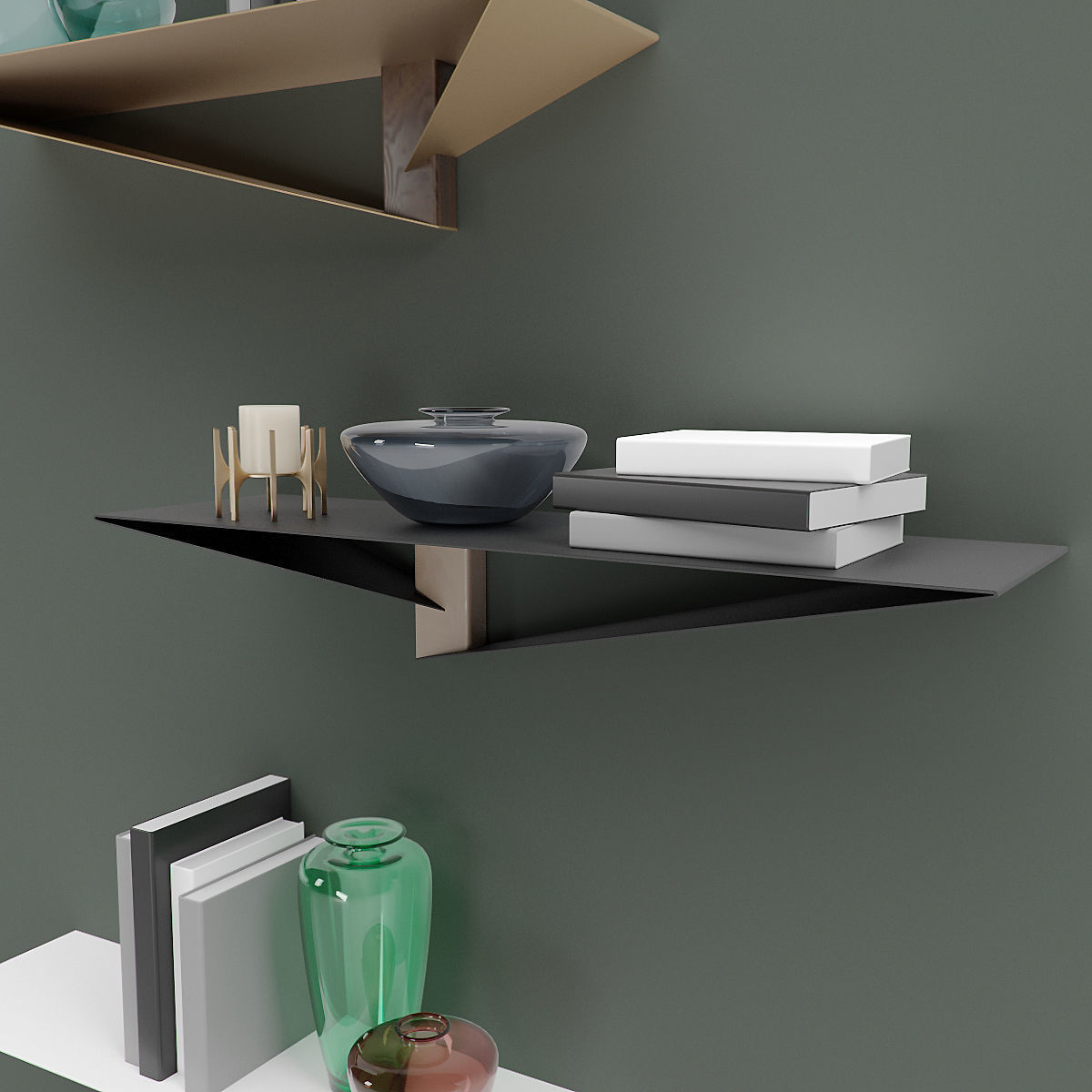 Albatros Wall shelf 3D model | CGTrader
