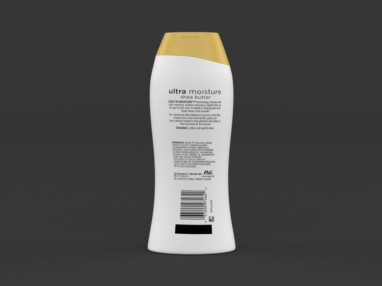 Olay Ultra Moisture Shea Butter 3D model | CGTrader