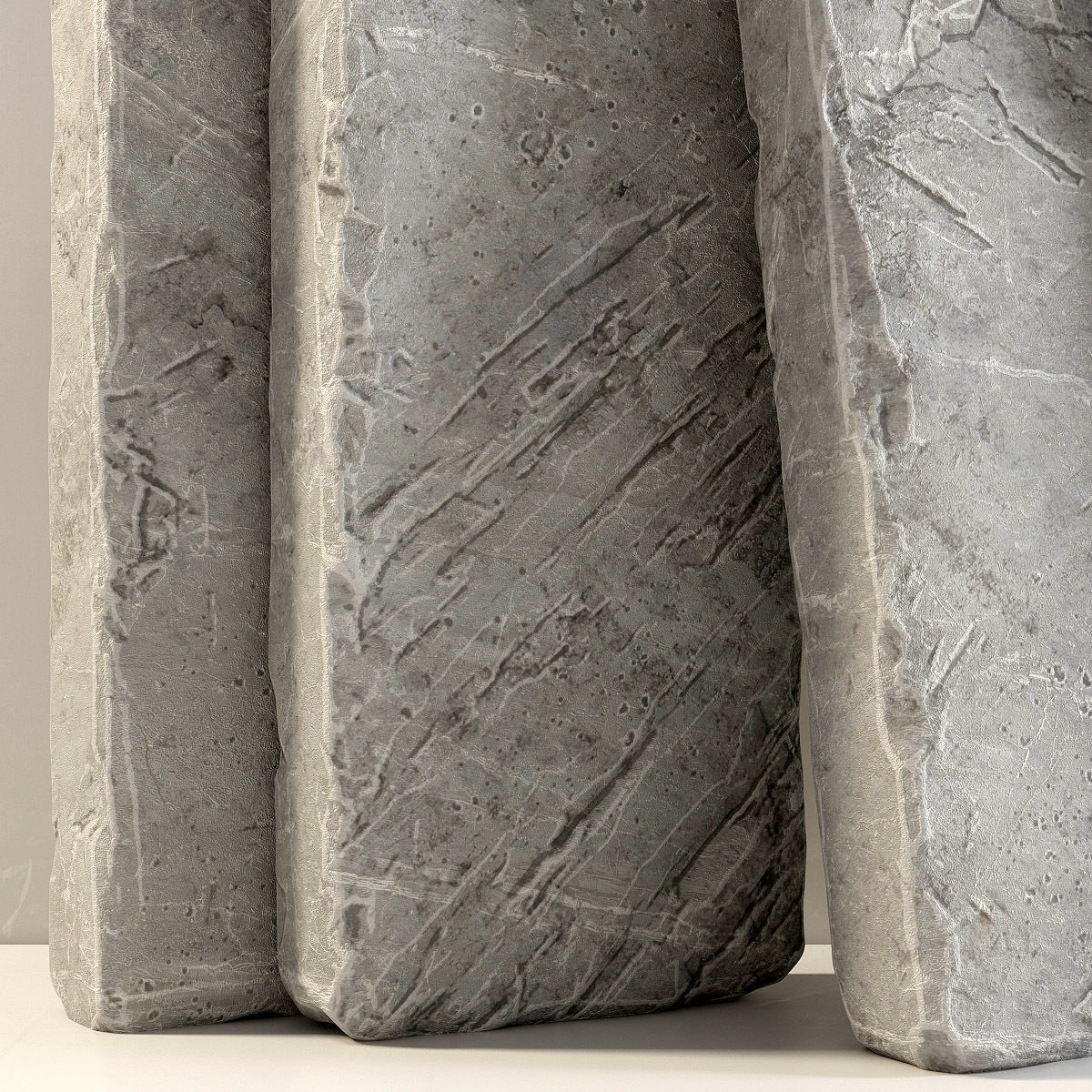 Slab stone wall n2 3D model | CGTrader