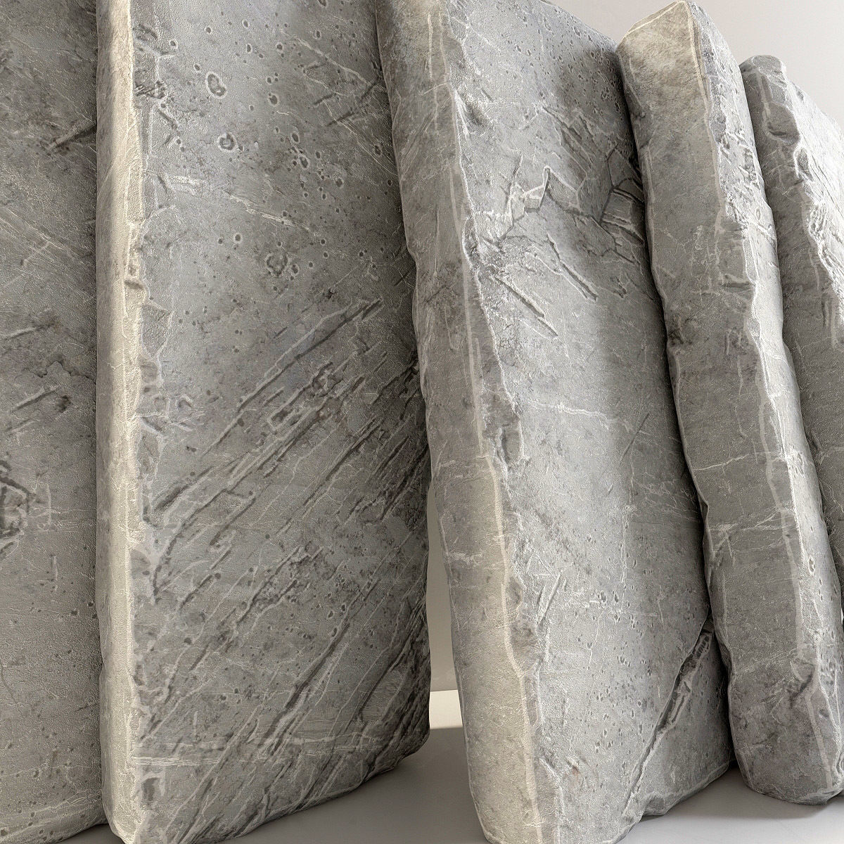 Slab stone wall n2 3D model | CGTrader