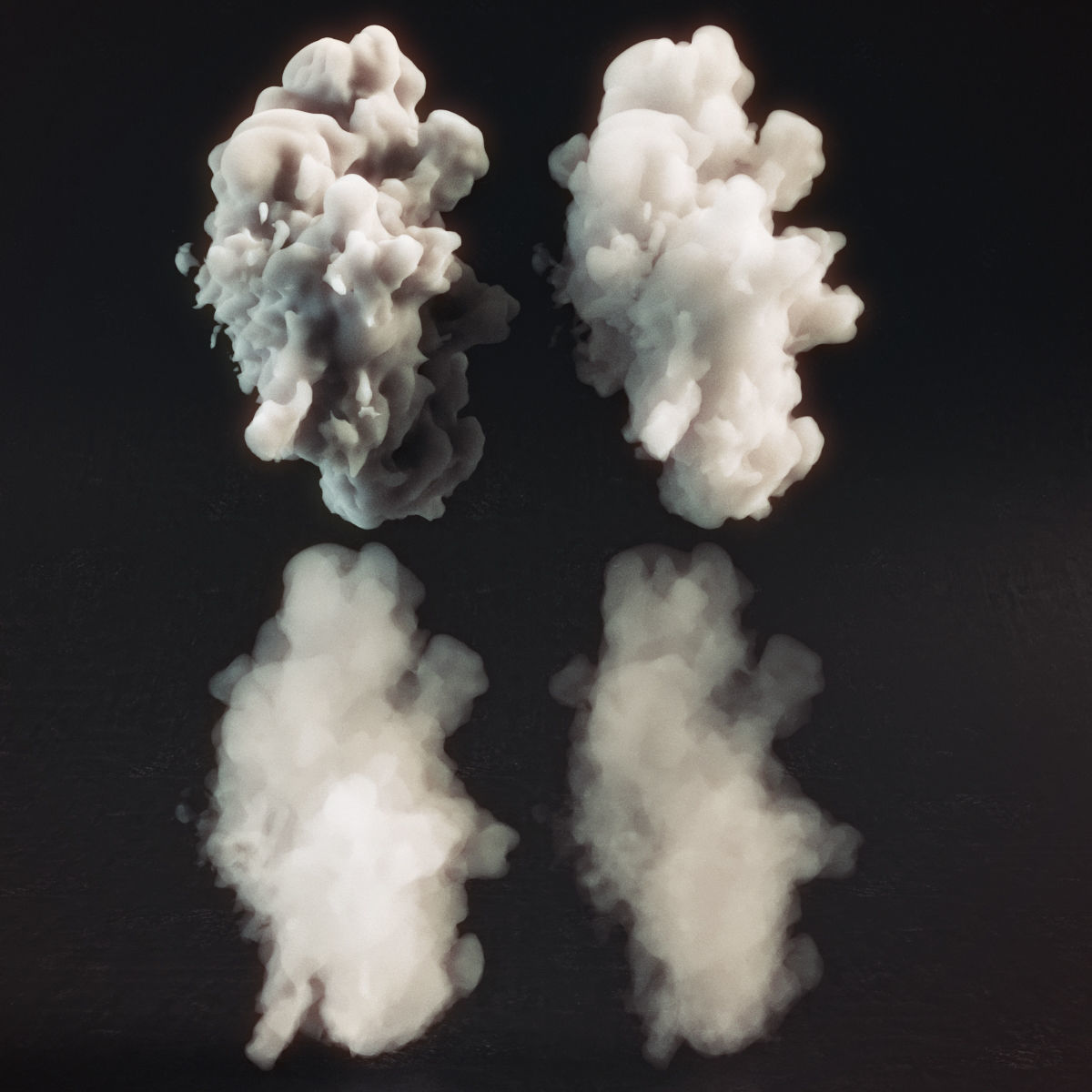 Smoke 27 3D model | CGTrader