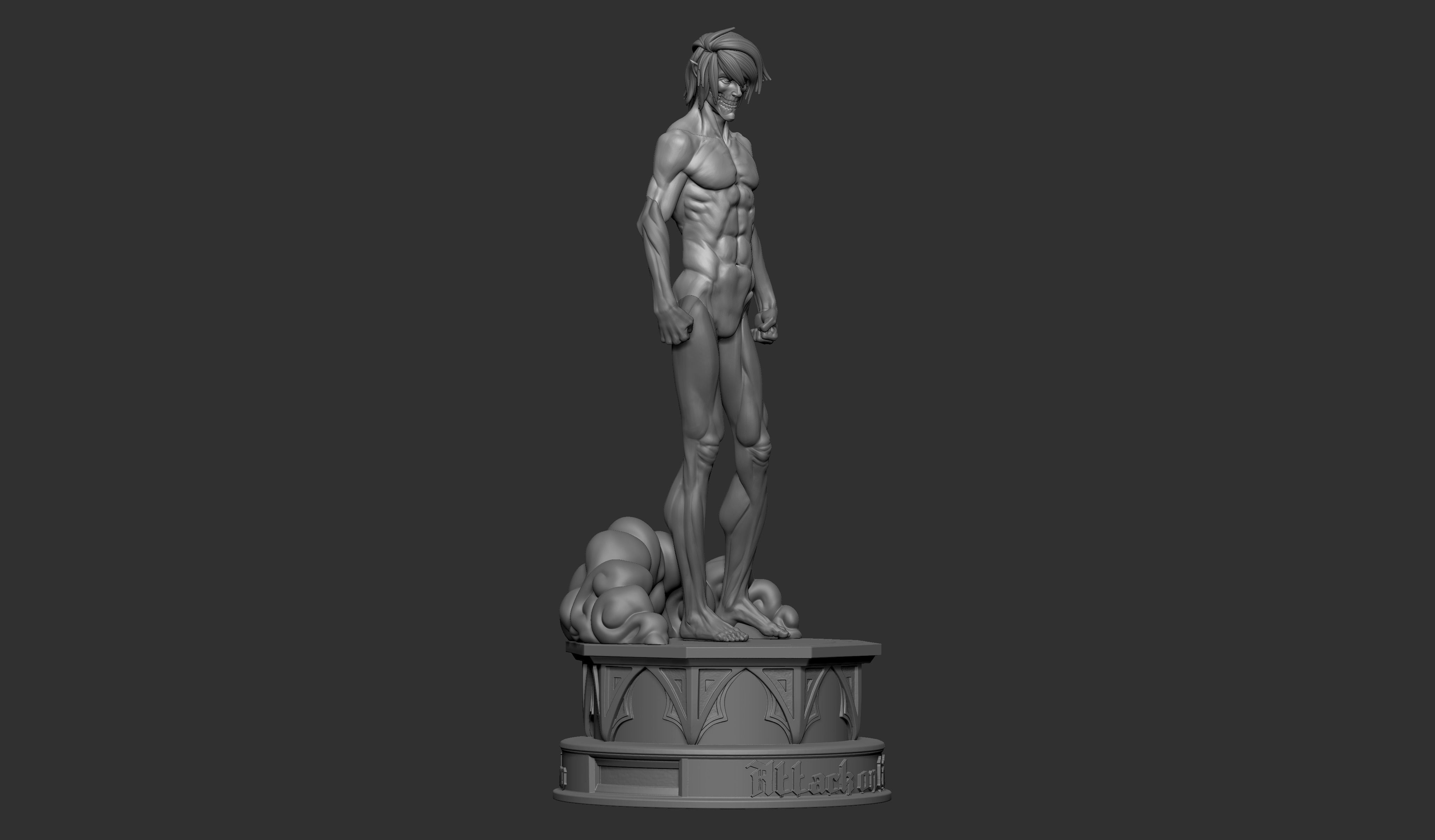 Attack on Titan-Eren Yeager 3D model 3D printable | CGTrader
