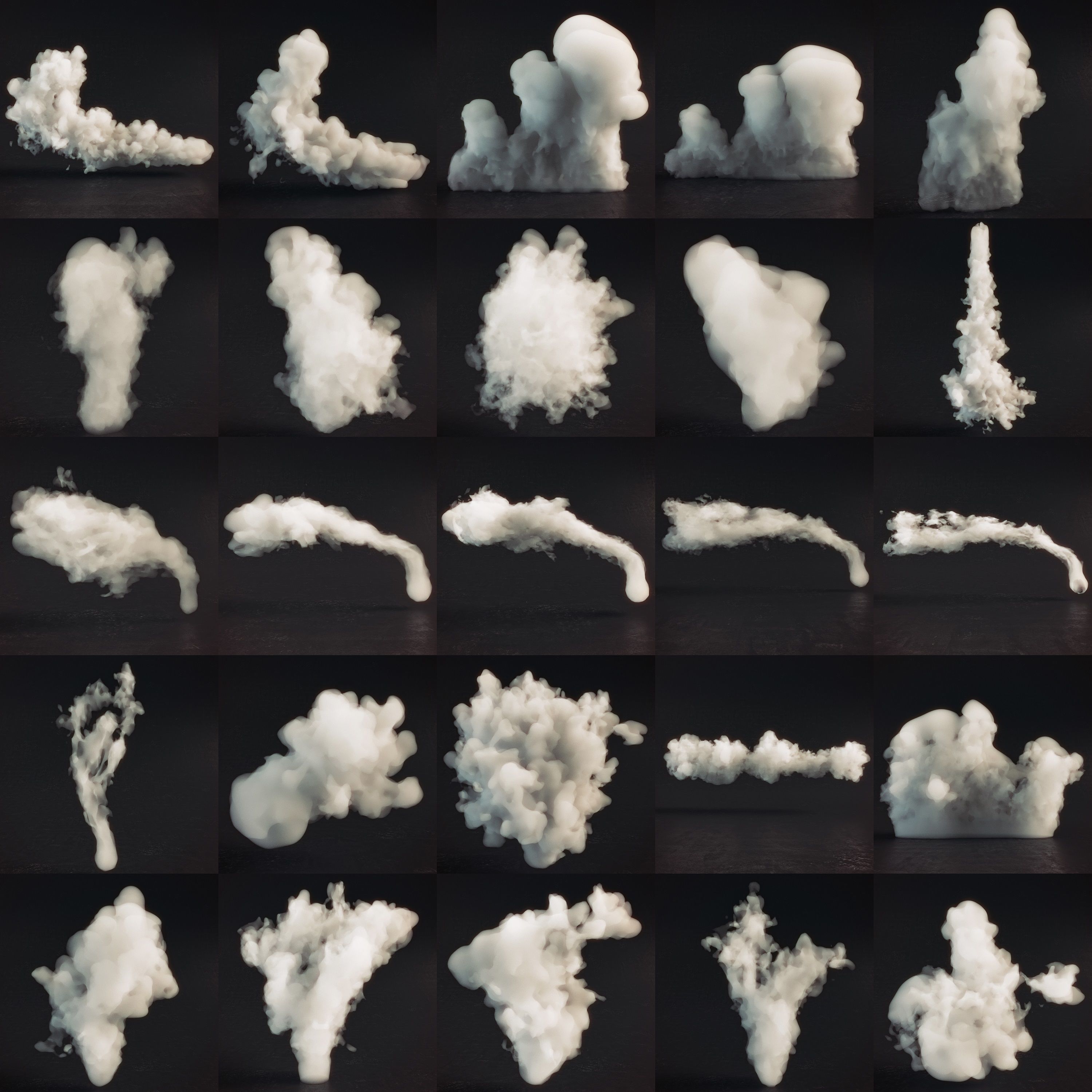 Smoke Pack 25 Models Version 2 3D Model Collection | CGTrader