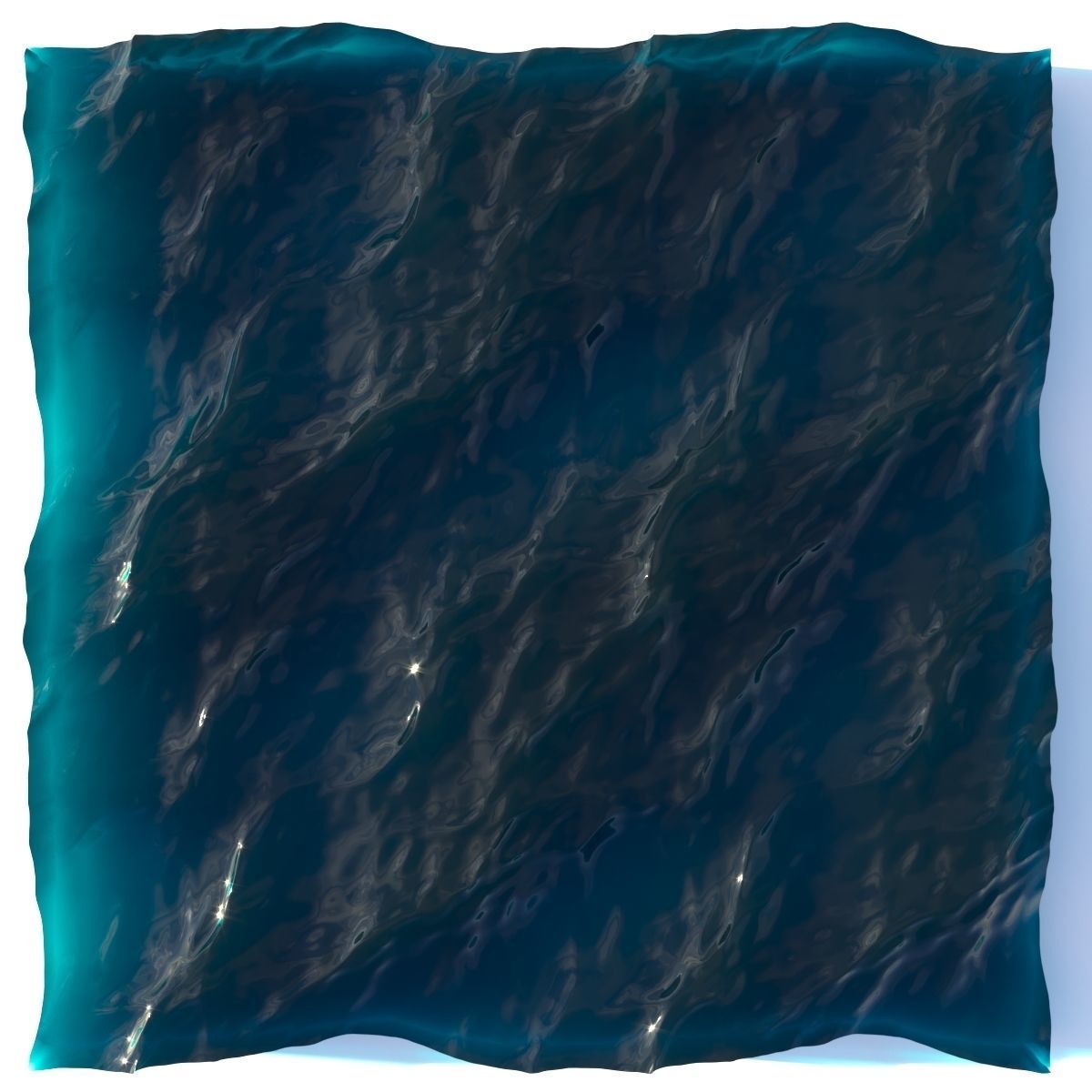 Ocean Print 2 3D model 3D printable | CGTrader