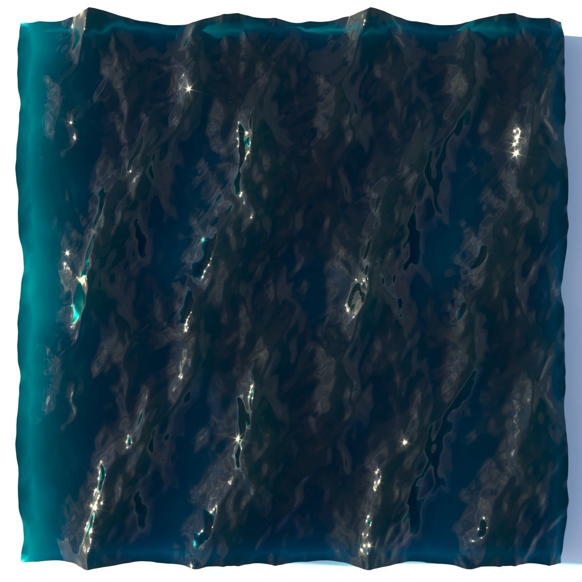 Ocean Print 5 3D model 3D printable | CGTrader
