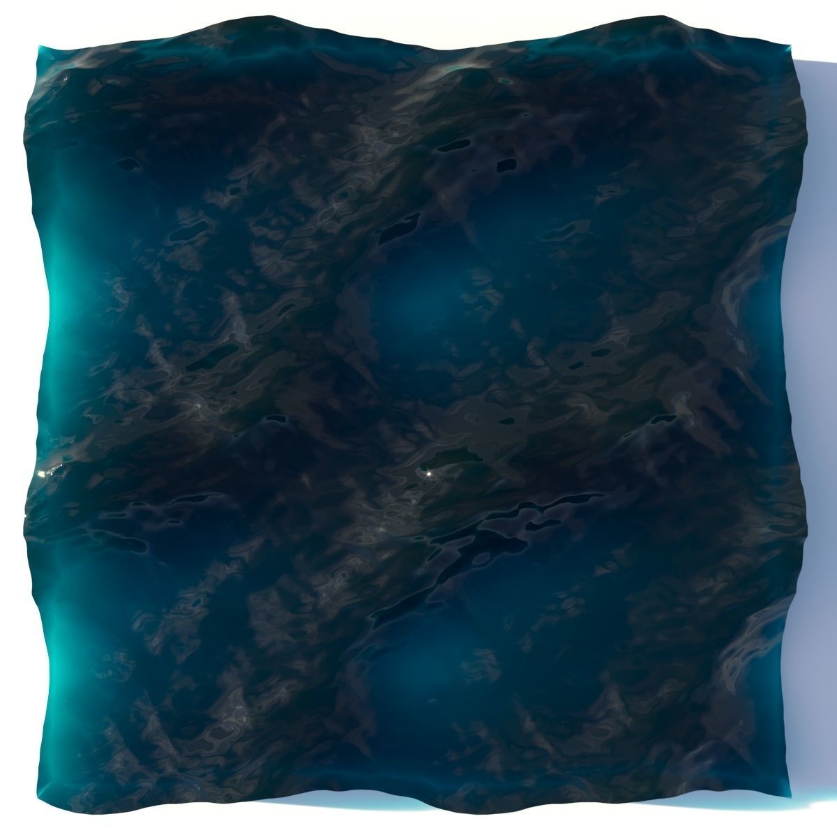 Ocean Print 8 3D model 3D printable | CGTrader