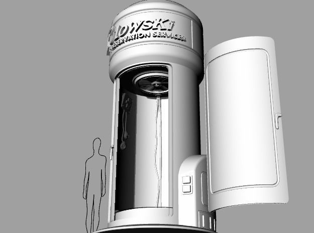 Pulowski Preservation Shelter Fallout Tabletop Gaming Miniature 3D ...